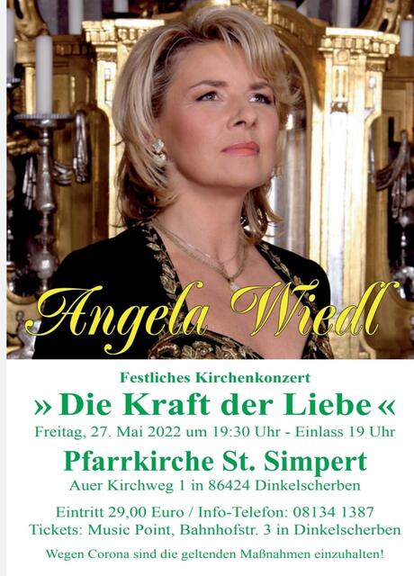 Angela Wiedl- Ihre Melodien sind wahre „ Herzperlen“ - Burgau