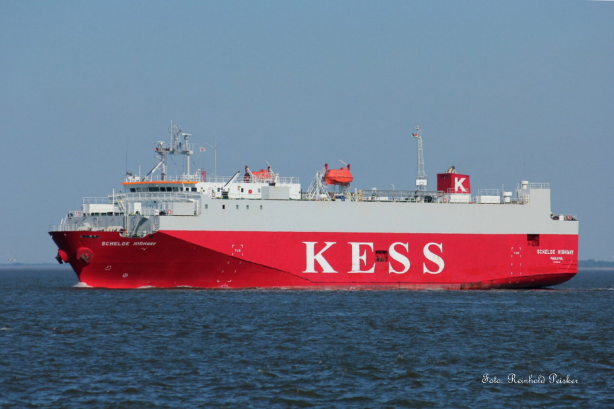 Autotransportschiff "SCHELDE HIGHWAY" - Burgdorf