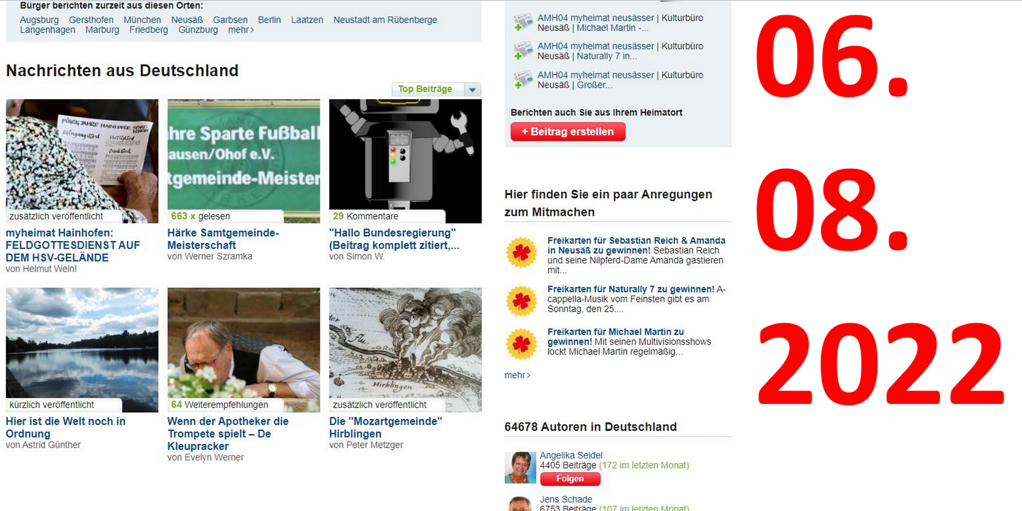 Das letzte Wochenend-Rätsel im alten Kleid - Ja! Hallo erstmal! - Essen