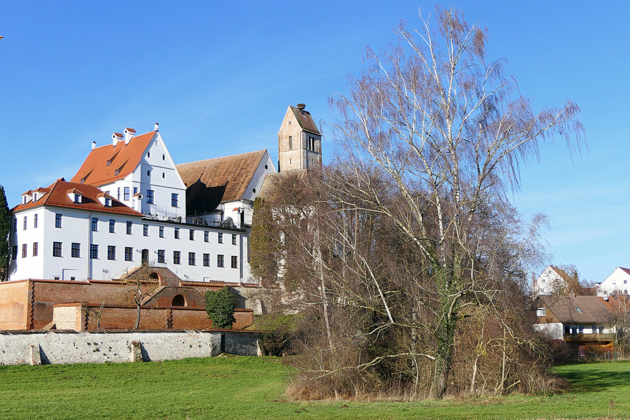 myheimat Gersthofen: LEICHT GETRÜBTER BLICK AUF DAS SCHLOSS GABLINGEN ...
