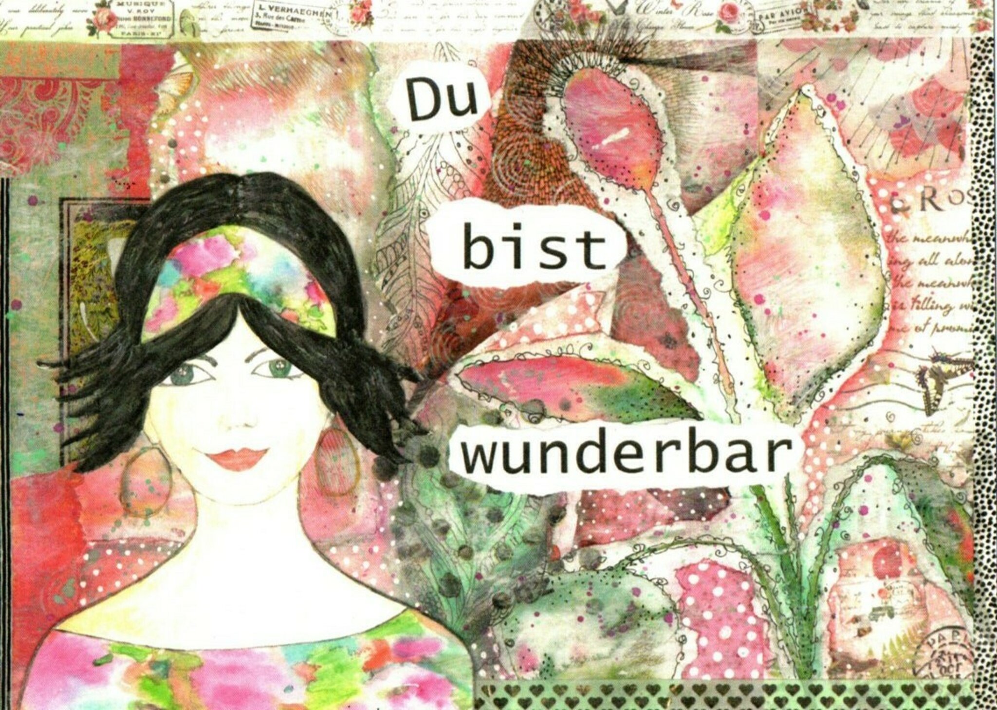 Karten mit Herz - Kunst für Kinder: Neues Motiv für den Monat März ...