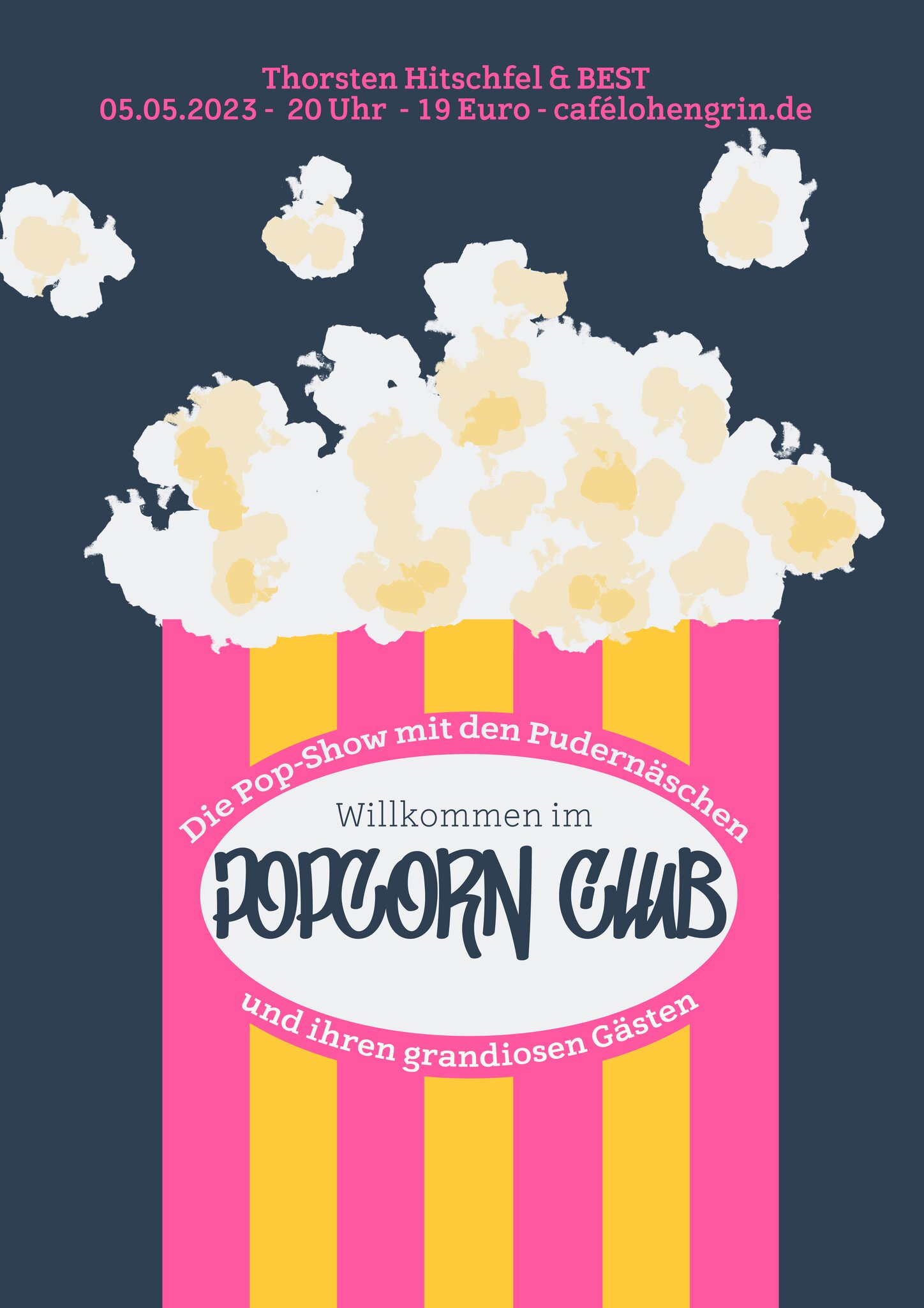 Popcorn Club: Popcornclub mit den Pudernäschen und ihren grandiosen ...