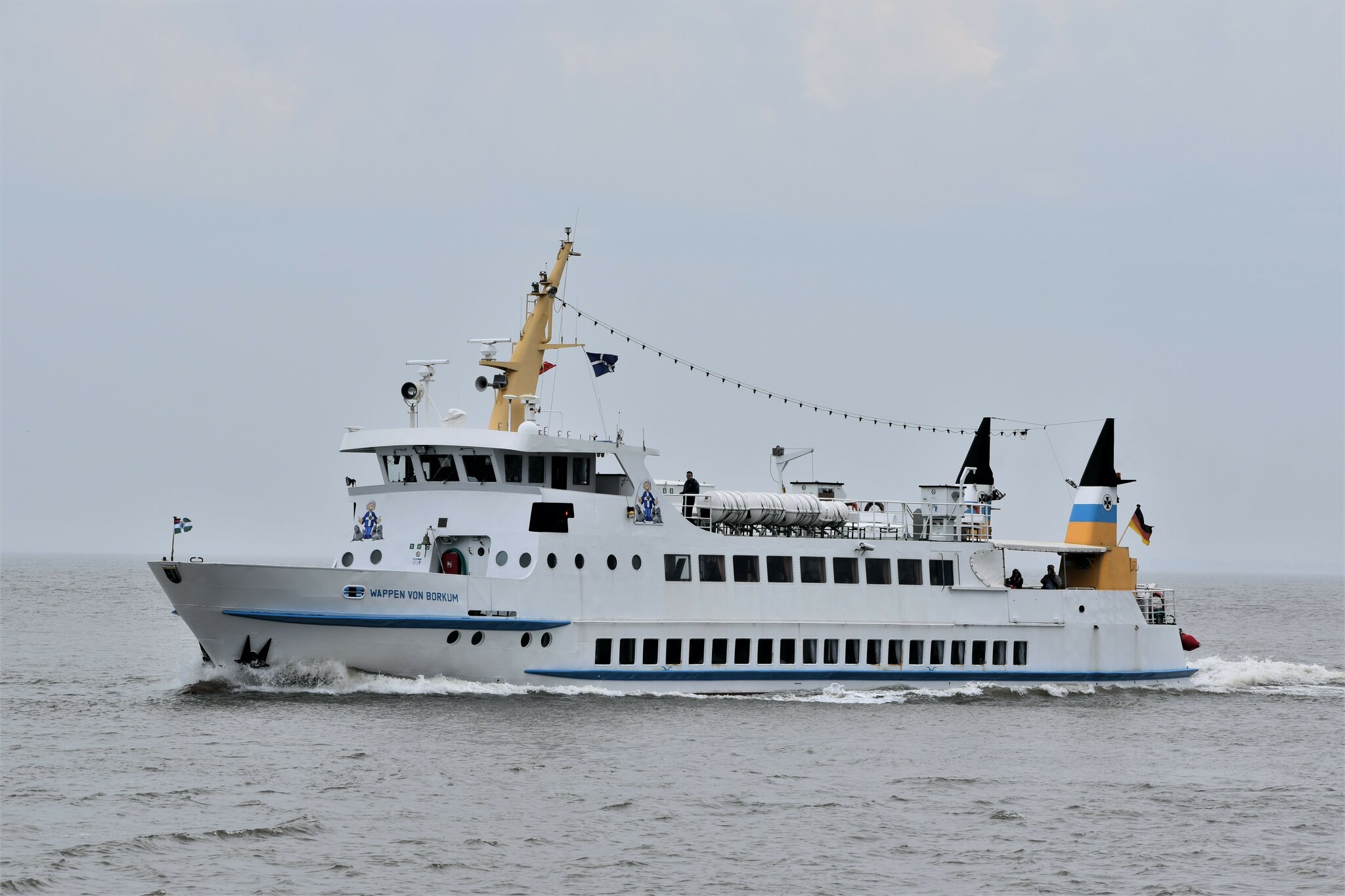 Seebäderschiff Wappen von Borkum: Das Fahrgastschiff Wappen von Borkum ...