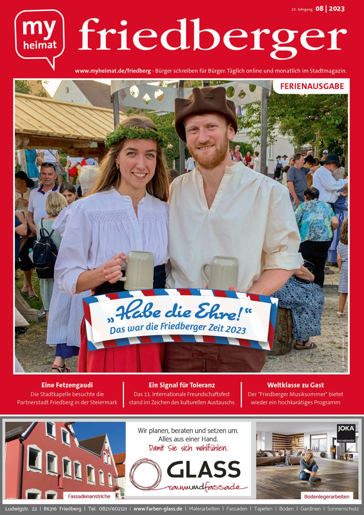 Neue Ausgabe erschienen: Den „friedberger“ 08/2023 hier als E-Paper ...