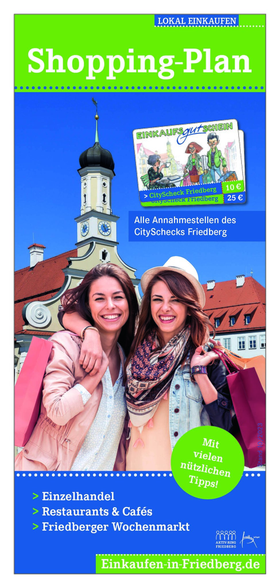 Schenken Sie ein Stück Friedberg: Neuer Friedberger Shoppingplan mit nützlichen Tipps - Friedberg