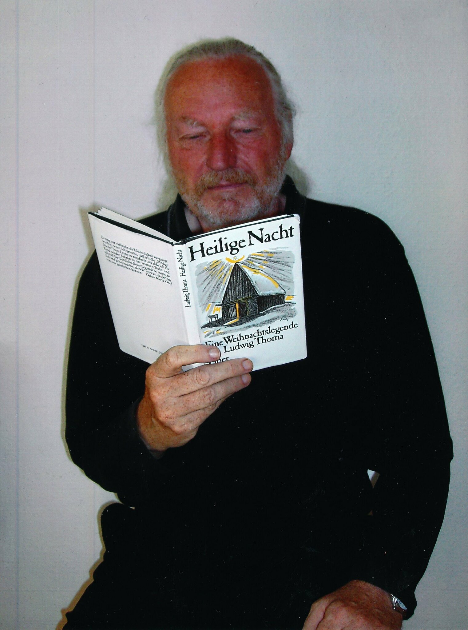 im Sisi-Schloss: Peter Greif liest die "Heilige Nacht" - Aichach