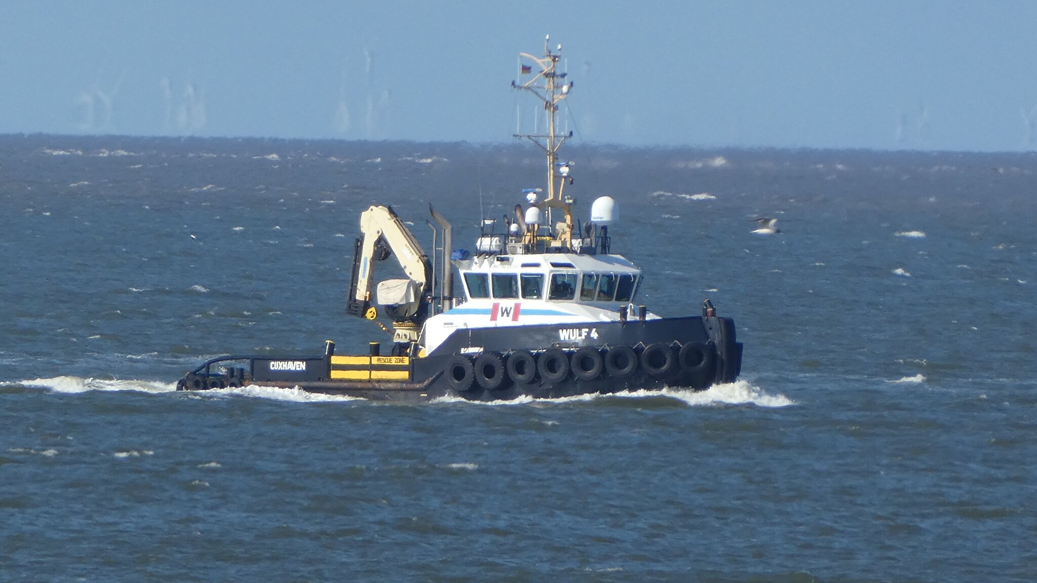 Schleppreederei Otto Wulf: Die Schlepper von Wulf in Cuxhaven. - Cuxhaven