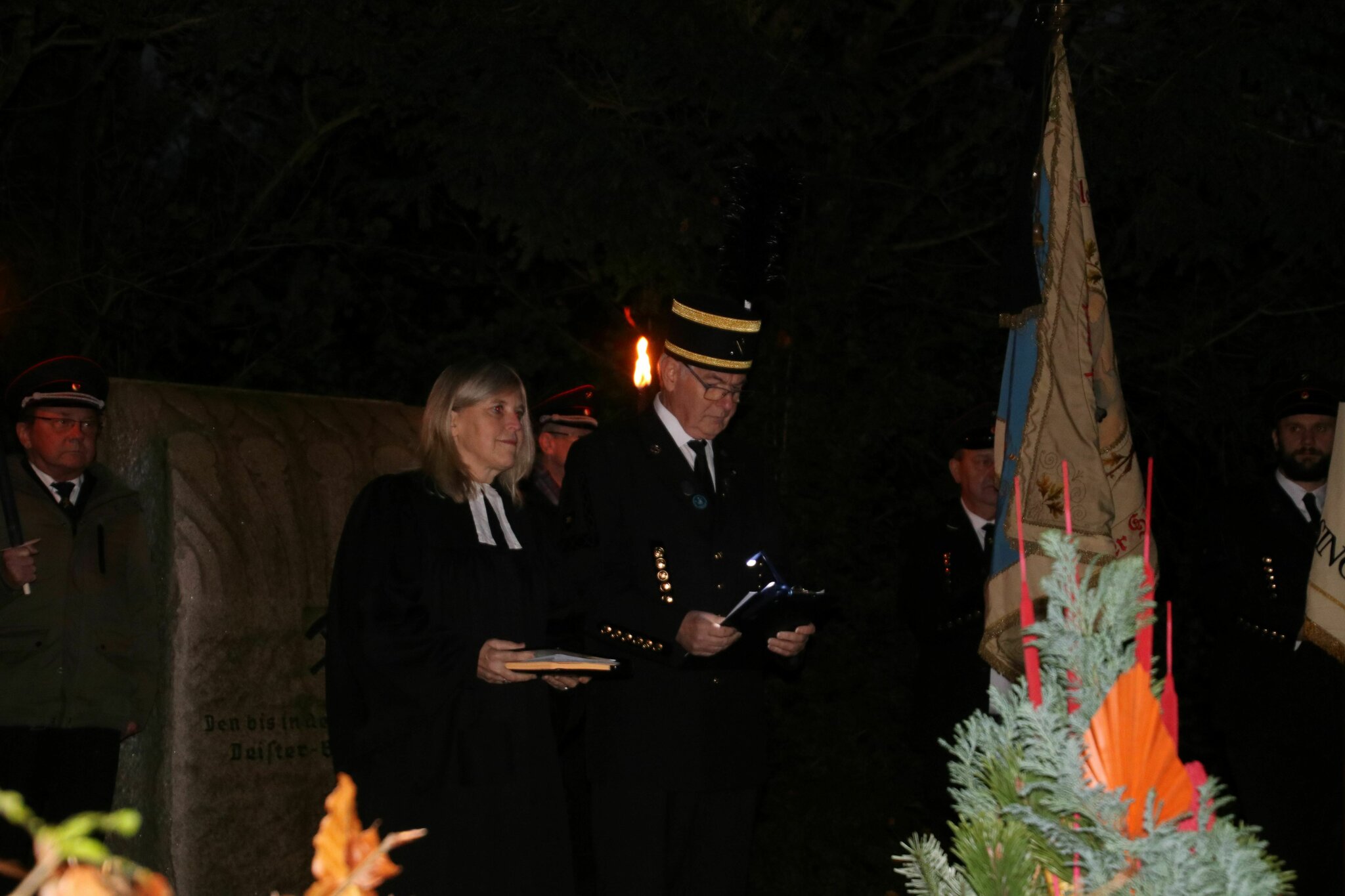 Totenehrung Bergmannsverein Barsinghausen: Totengedenken - Barsinghausen