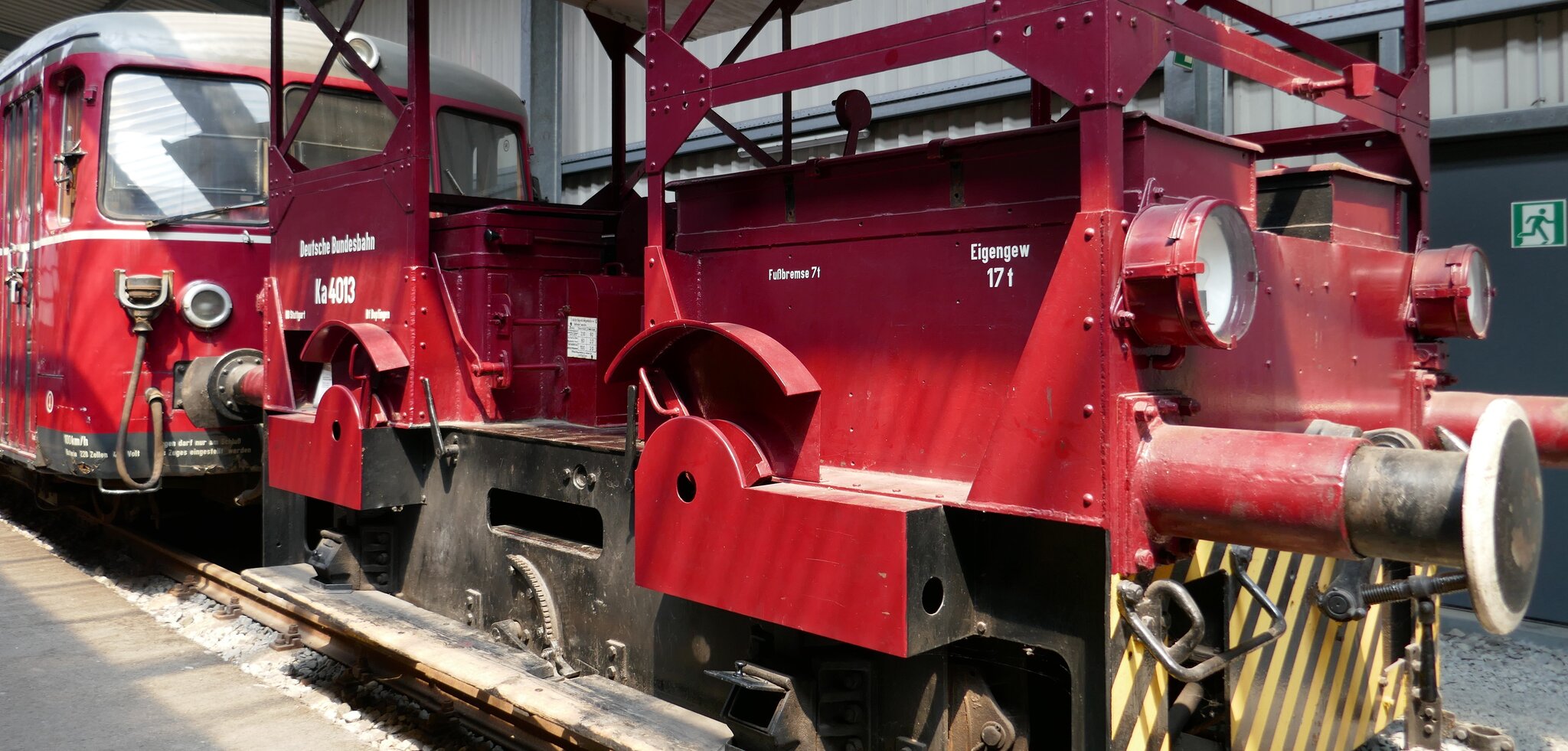 Eisenbahnromantik: Kleinlokomotive Ka 4013 - Essen