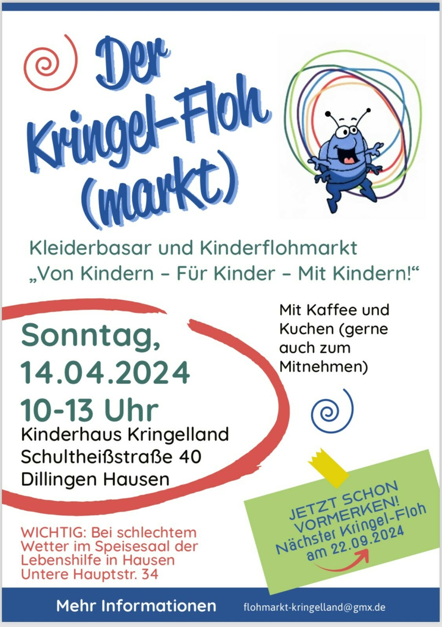 Basar und Flohmarkt in Hausen: Der Kringel-Floh(markt) am 14. April ...