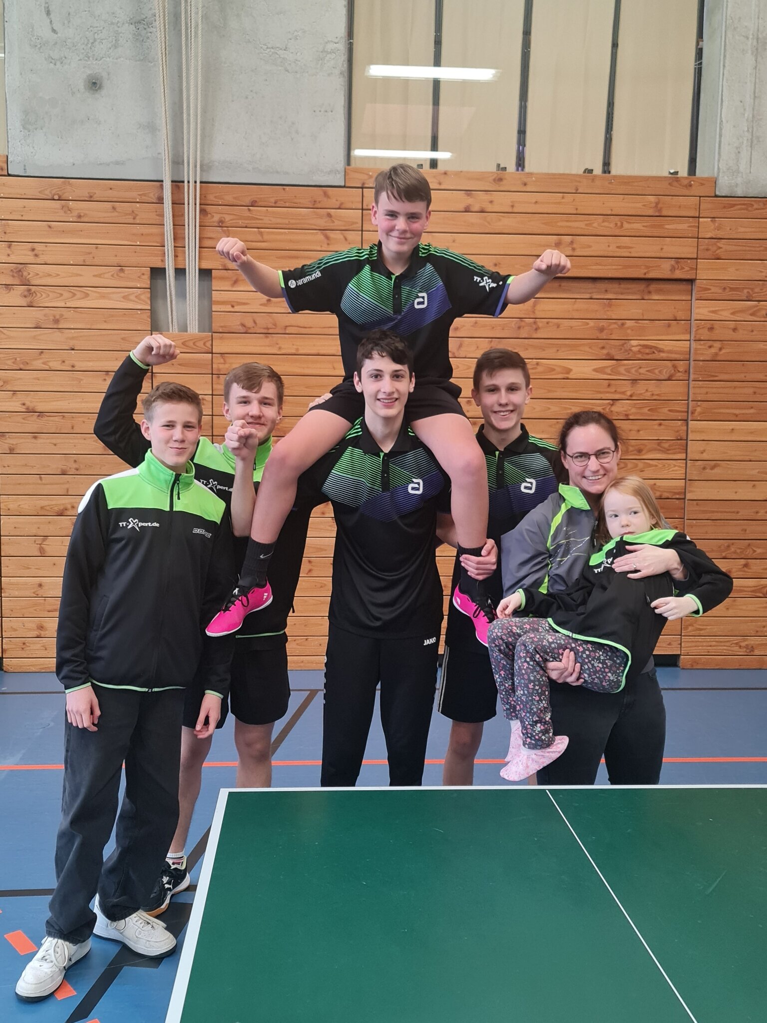 Polizei SV Königsbrunn - Tischtennis: Ein Hoch auf die Jugend-Meister ...