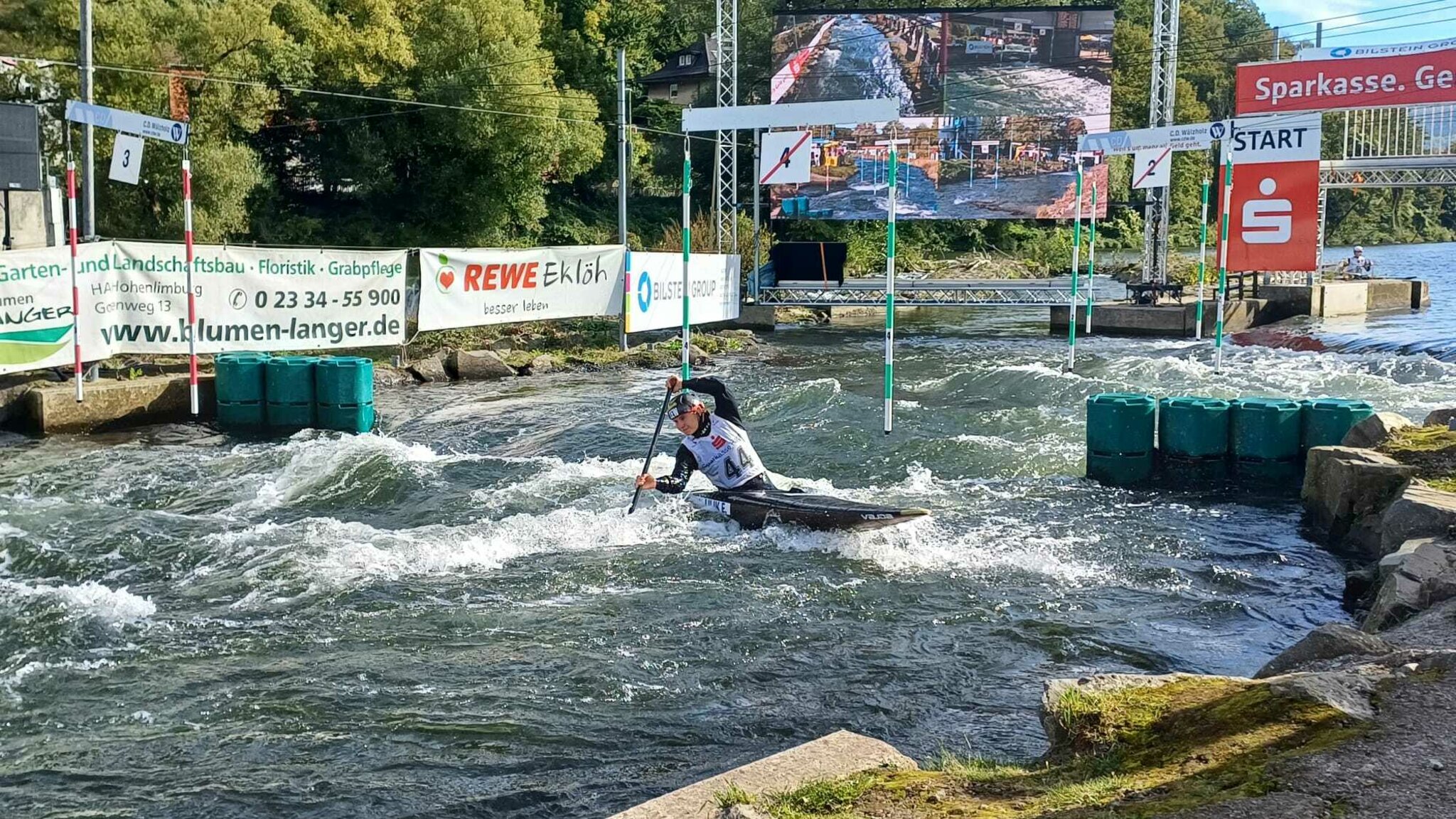 Kanutin Elena Lilik holte noch Silber und Bronze: Deutsche Meisterschaft SL - Augsburg