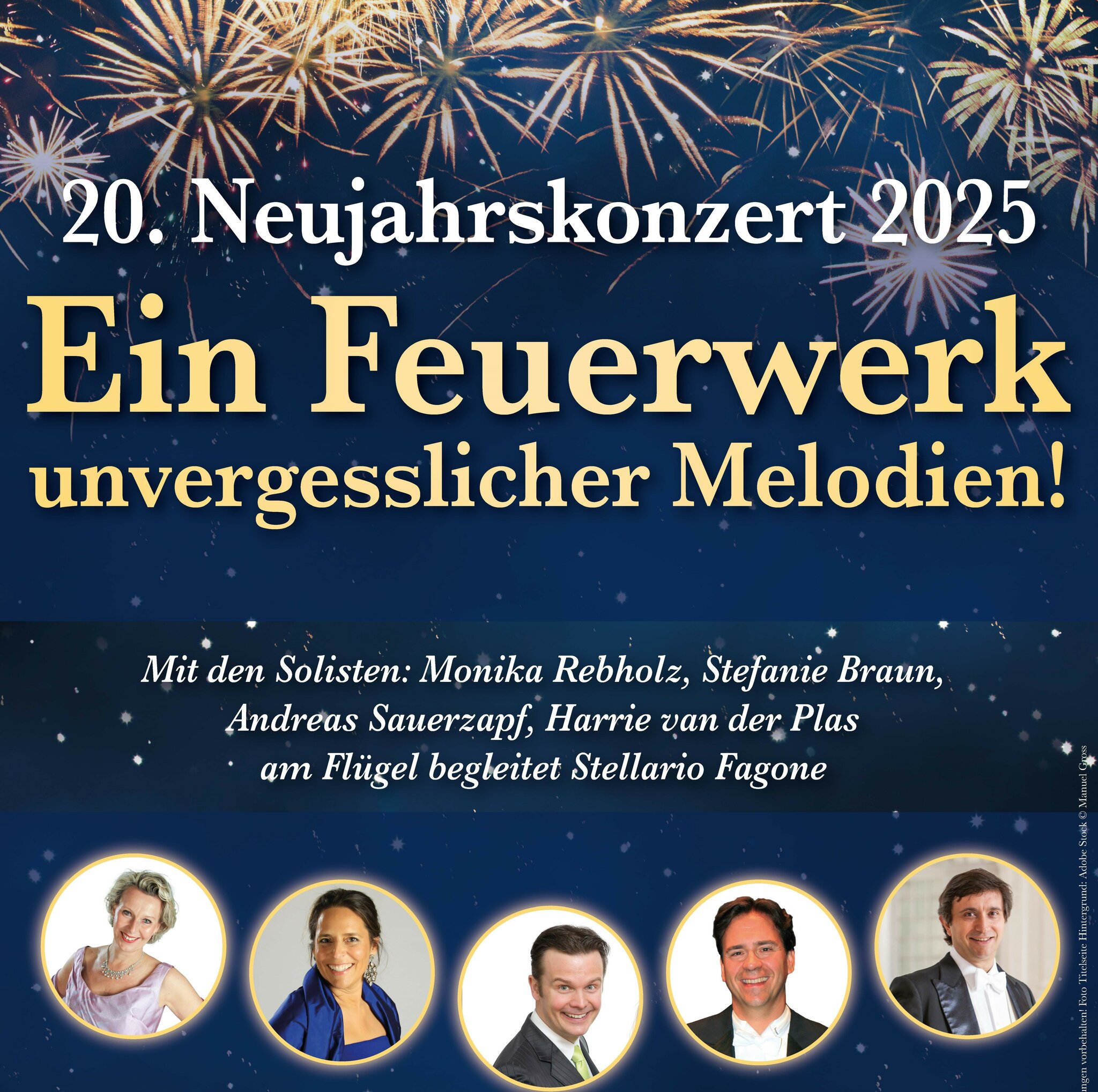 Operetten-Neujahrskonzert 2025:: "Ein Feuerwerk unvergesslicher ...