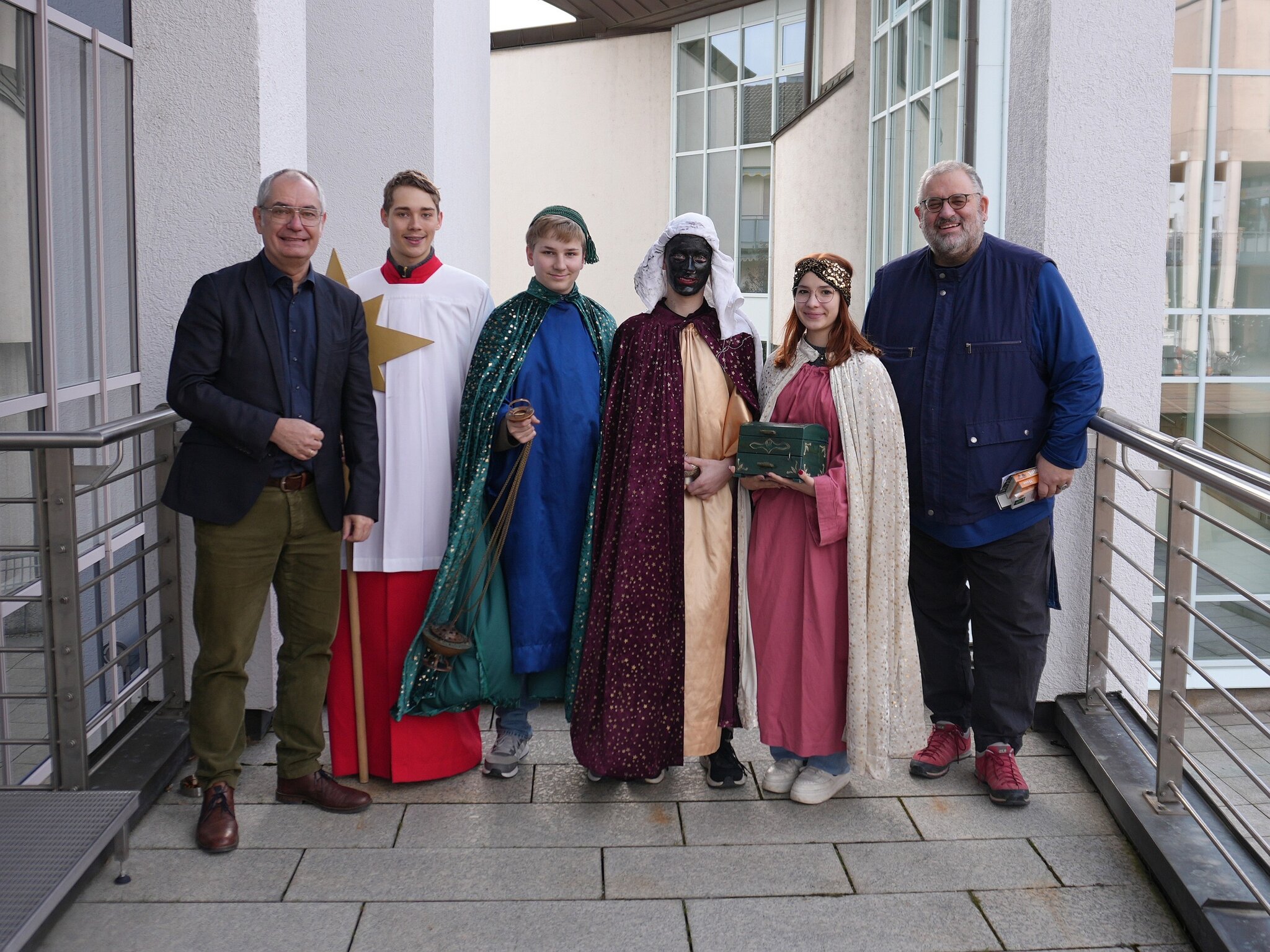 "Christus segne dieses Haus": Sternsinger besuchen das Rathaus ...