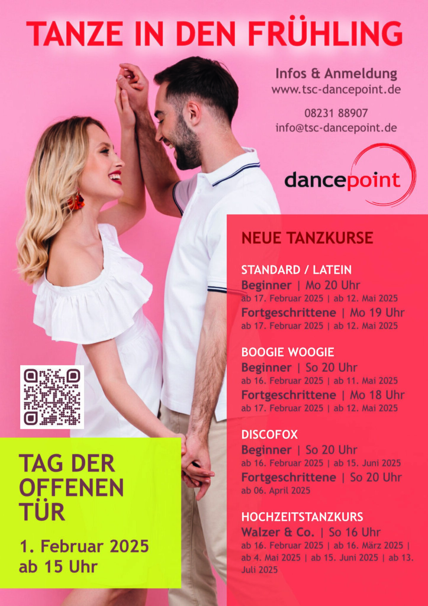 Tanzangebote beim TSC dancepoint: Tag der Offenen Tür in Königsbrunn - Königsbrunn