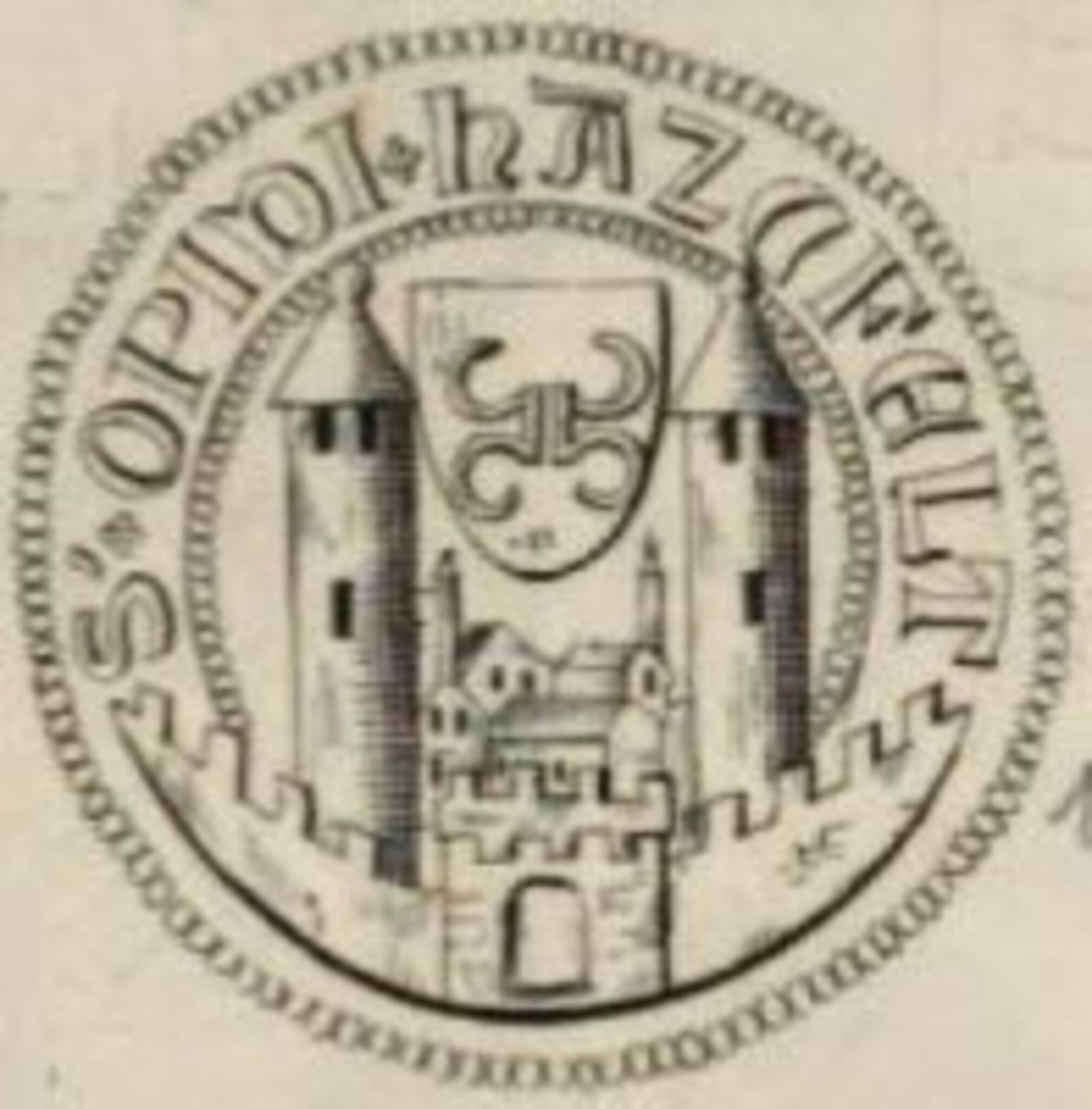 Stadtwappen von Hatzfeld: Stadtwappen chronoligie von Hatzfeld/Eder ...