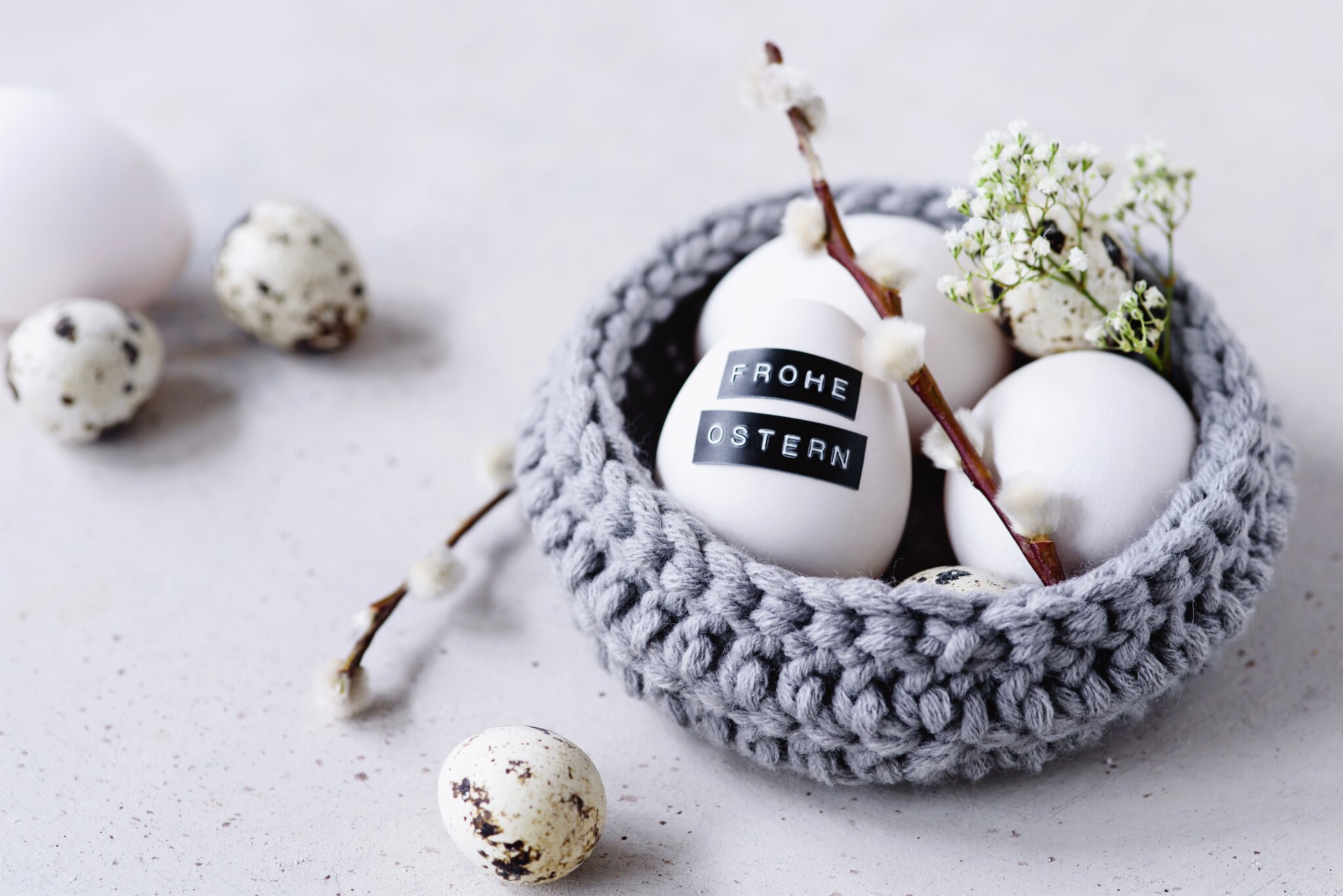 Dekoration zu Ostern 2025: Elegante und natürliche Osterdekoration 2025 ...