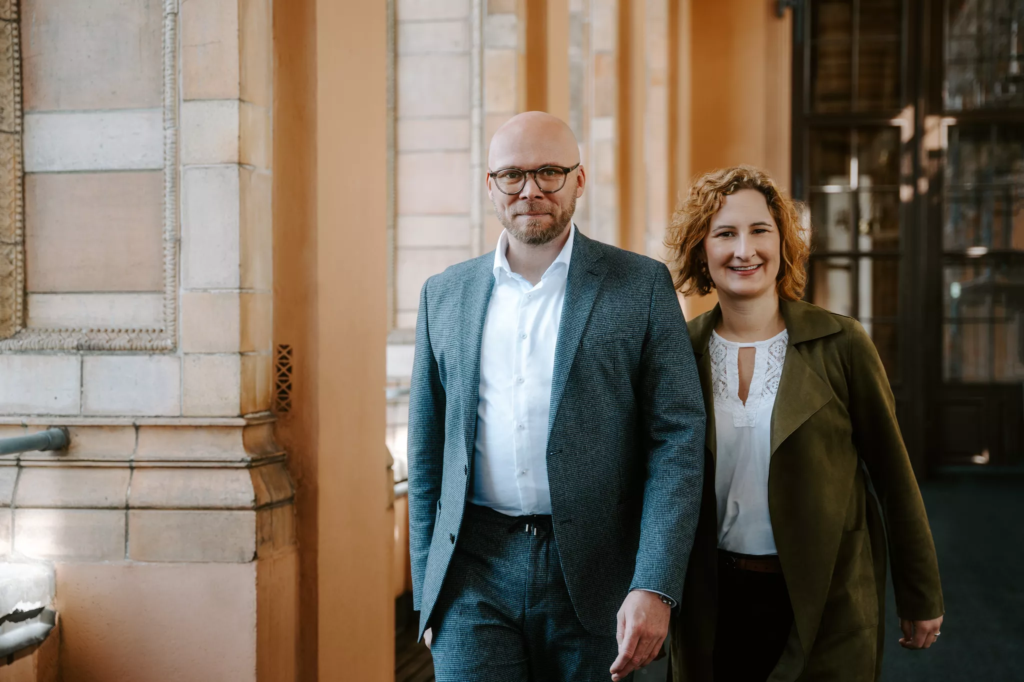 Kulturfonds Bayern: Staatsminister Dr. Mehring und Abgeordnete Jakob ...
