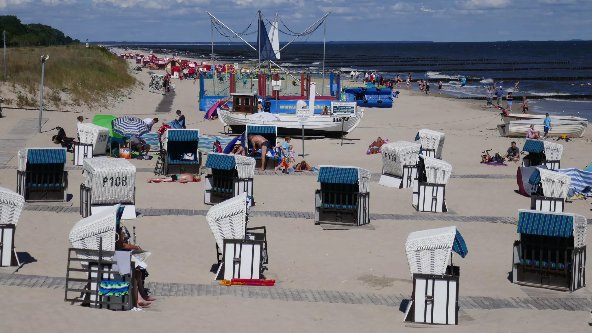 Ausflugsziele: Strand bei Koserow - Essen