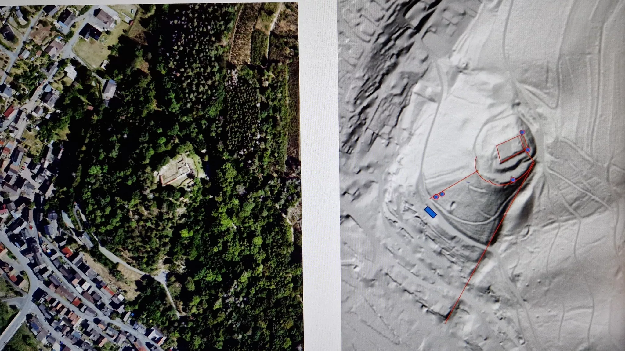 Fund auf Areal Burg Hatzfeld: Neue Entdeckungen im Burgareal Hatzfeld ...