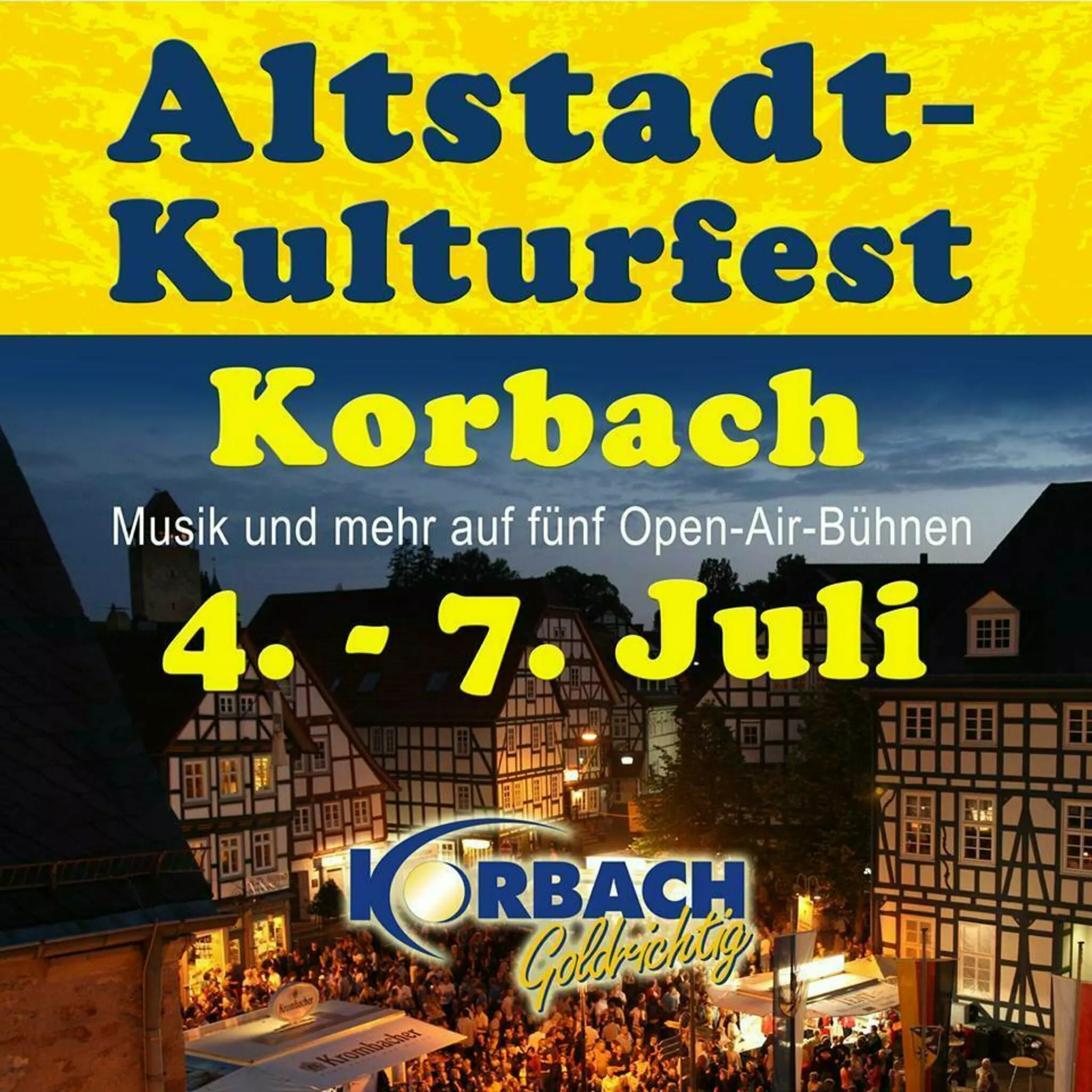 Programm Altstadt-Kulturfest Korbach: Programm - Korbach