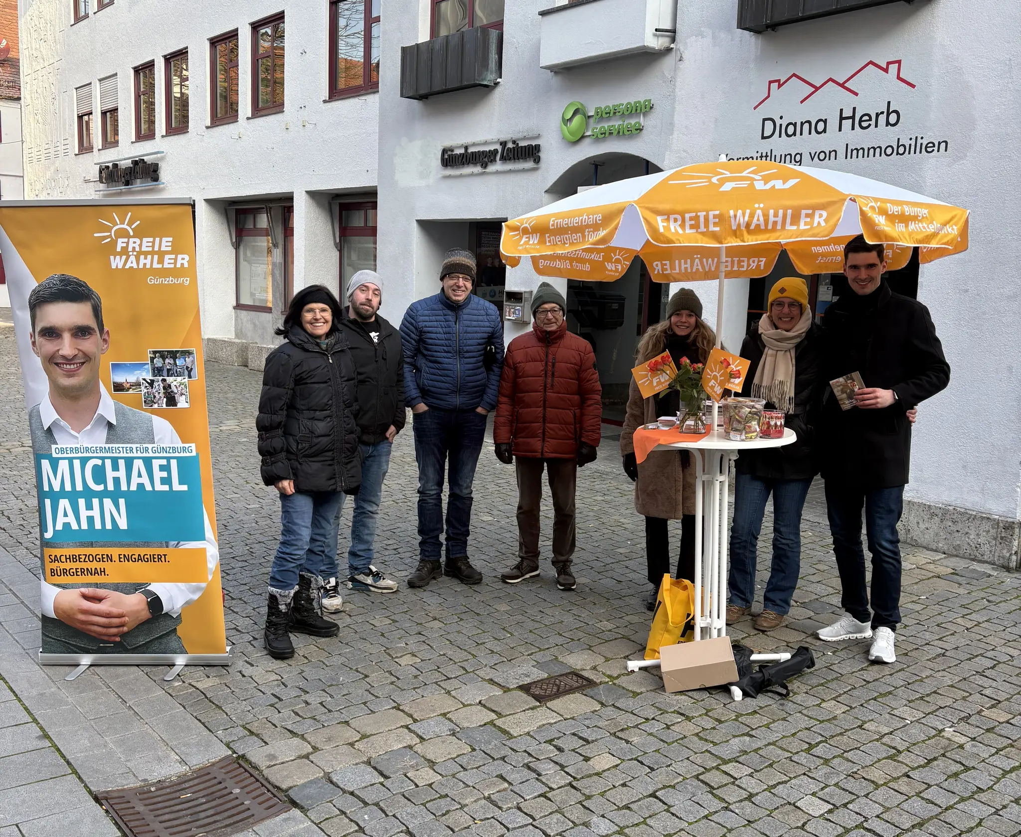 Auftakt für die Oberbürgermeisterwahl: Viele gute Gespräche mit Michael ...