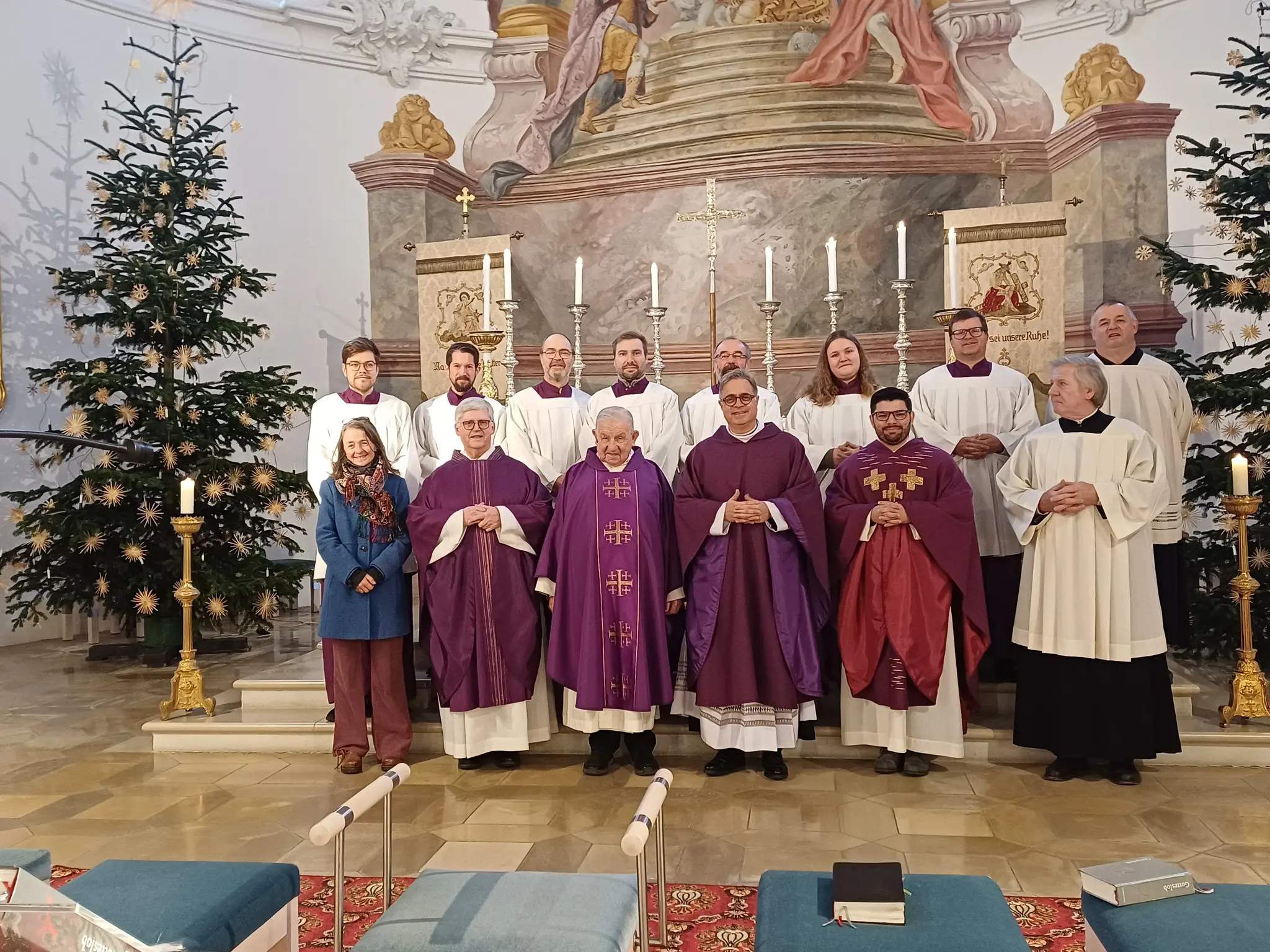 Wallfahrtskirche Herrgottsruh: Wallfahrtskaplan Pater Friedel Weiland ...