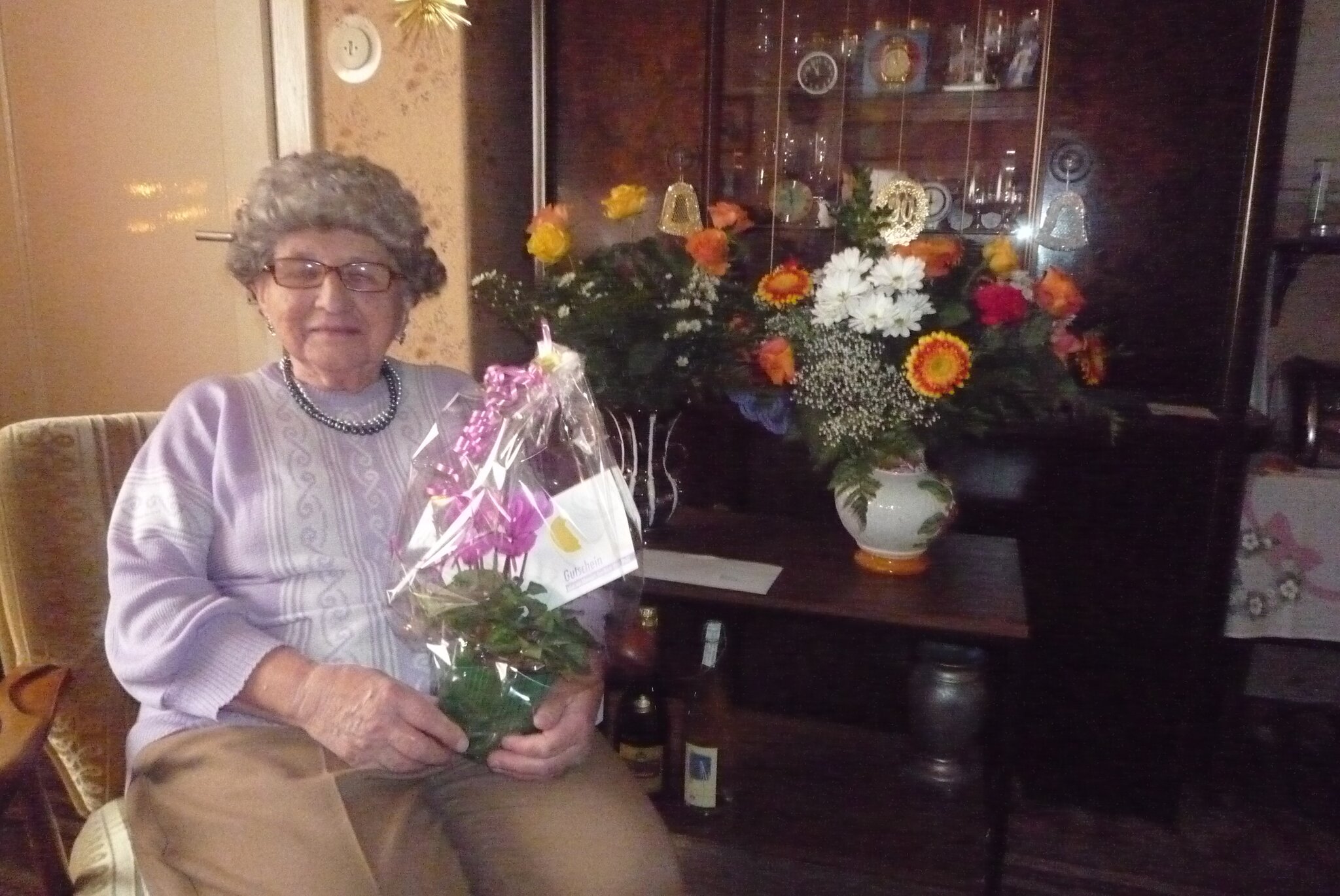 Grete Kreis wurde 90 Jahre