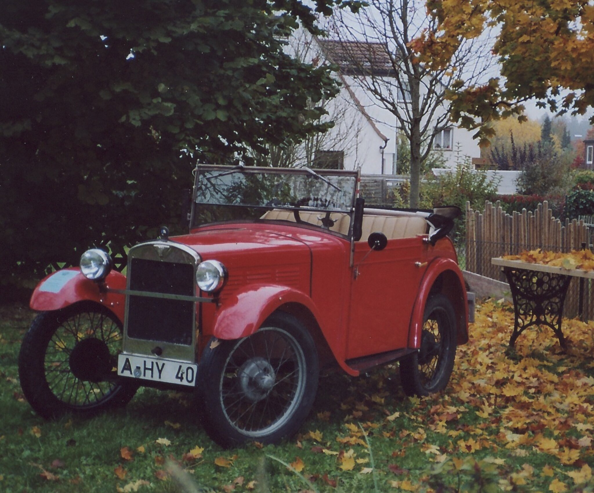 Oldtimer-Raritäten in Neusäß am Sonntag, den 1.8.2010