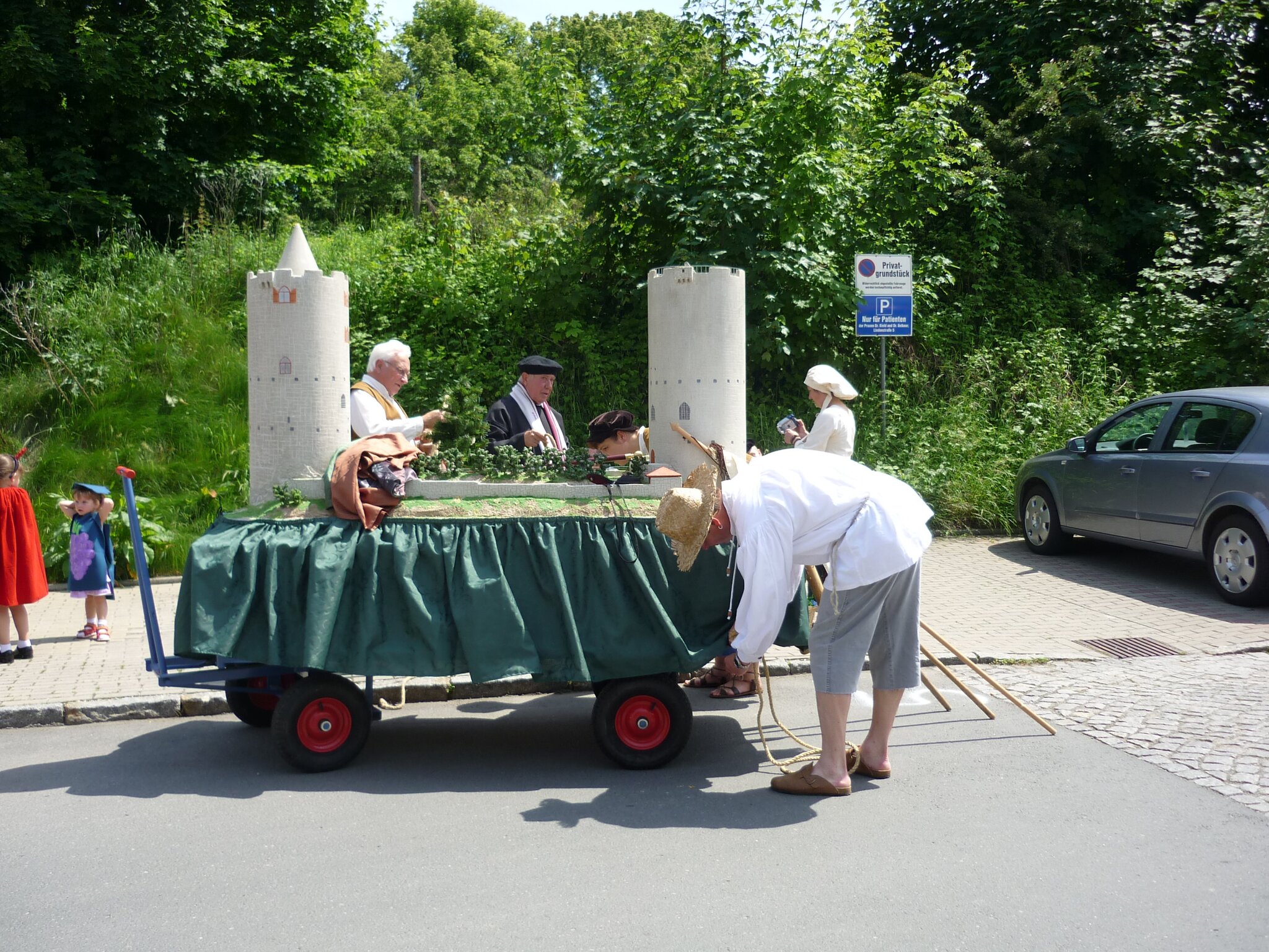 Festumzug Sachsen -Anhalt -Tag
