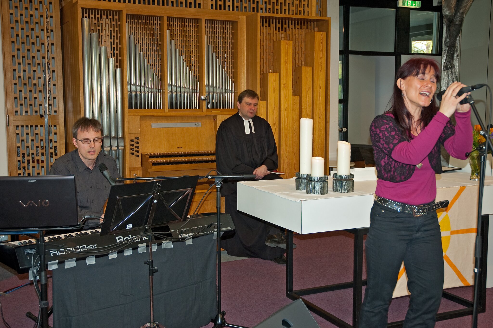 EMBLAZON - am 17. April auch mal wieder im Dienst des Herrn unterwegs ;-))