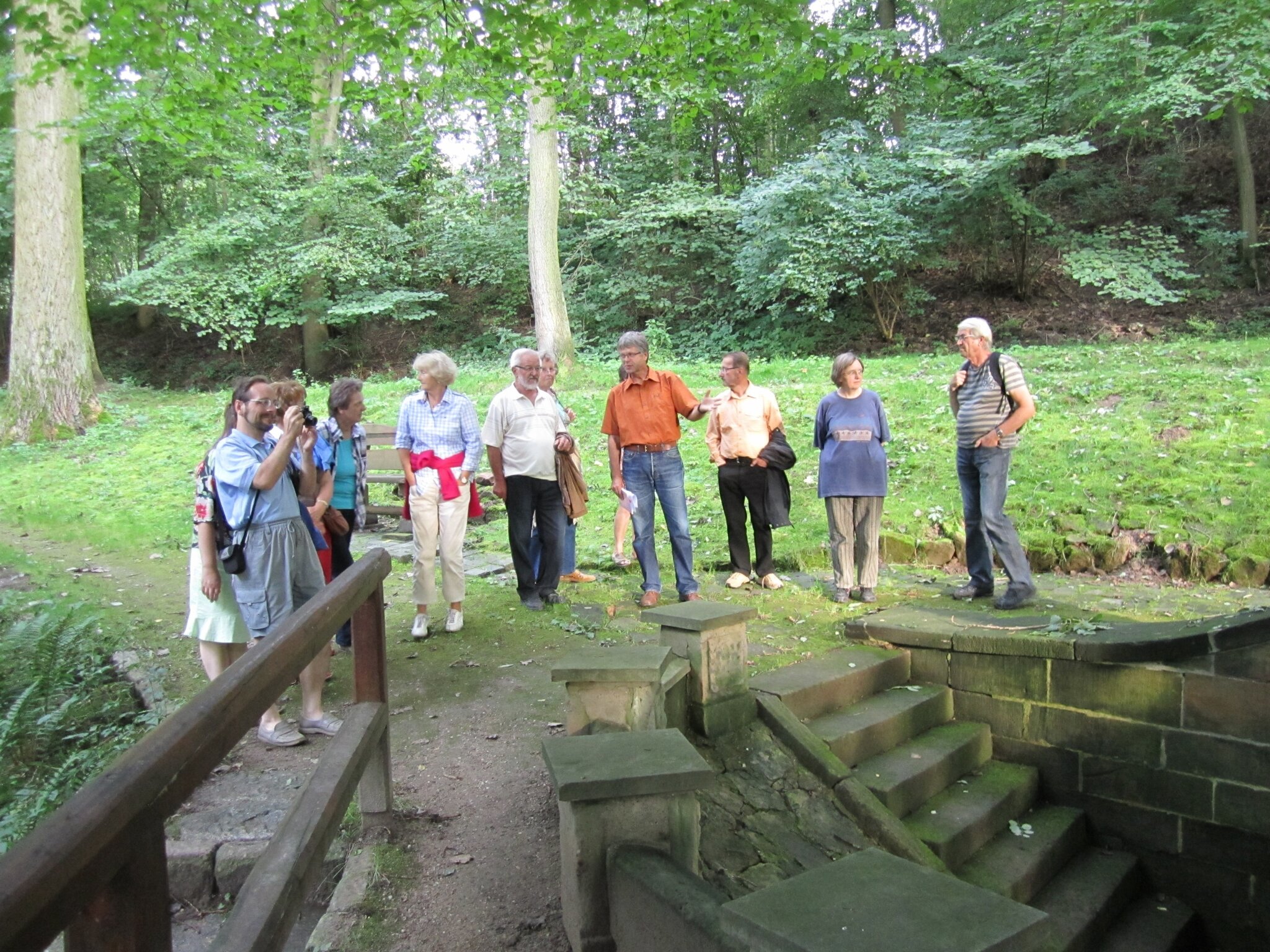 Spaziergang in die Aue von Bad Bibra mit Bodo Steguweit