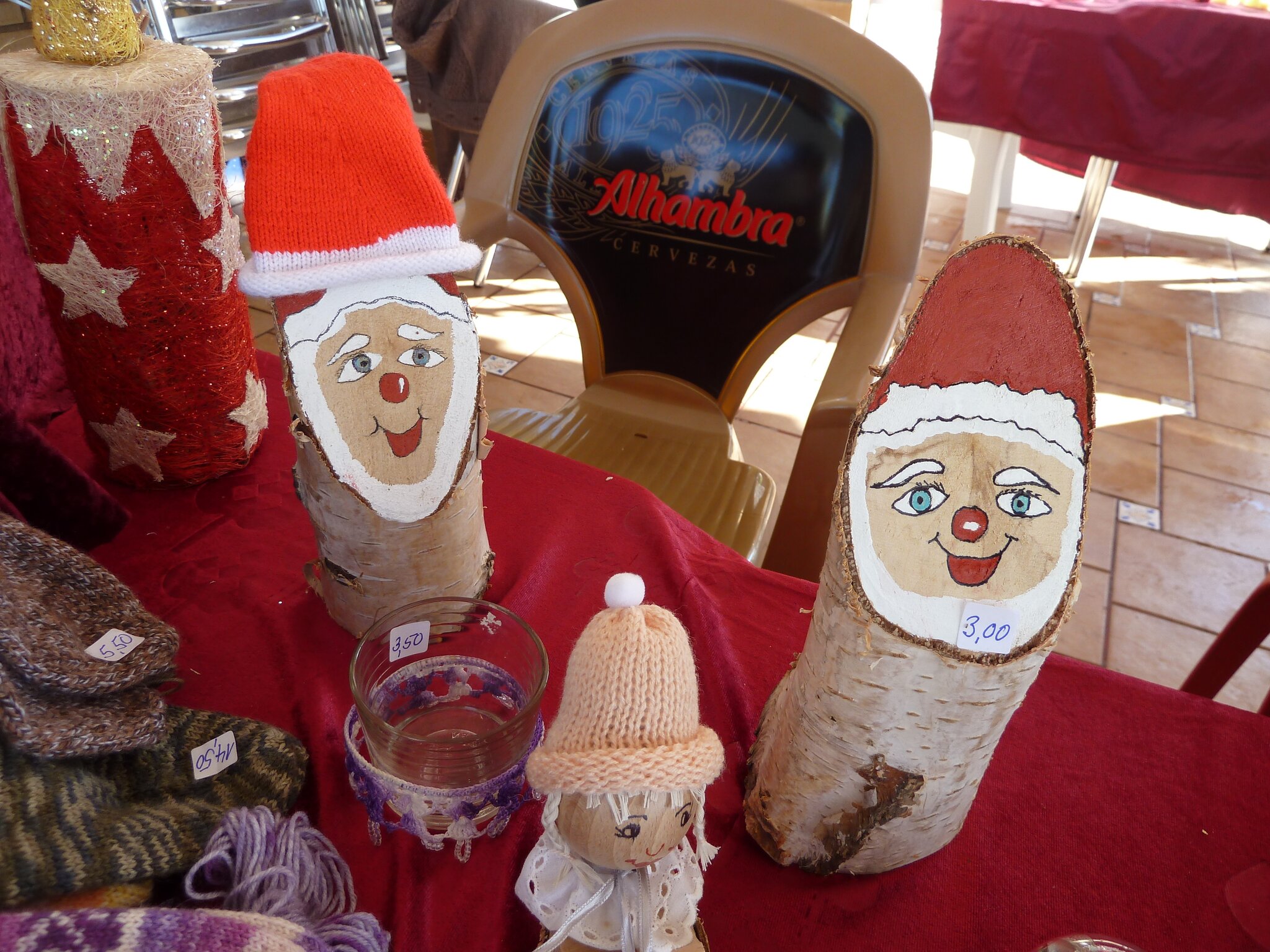 Bahia de Santa Pola hat auch seinen Weihnachtsmarkt.