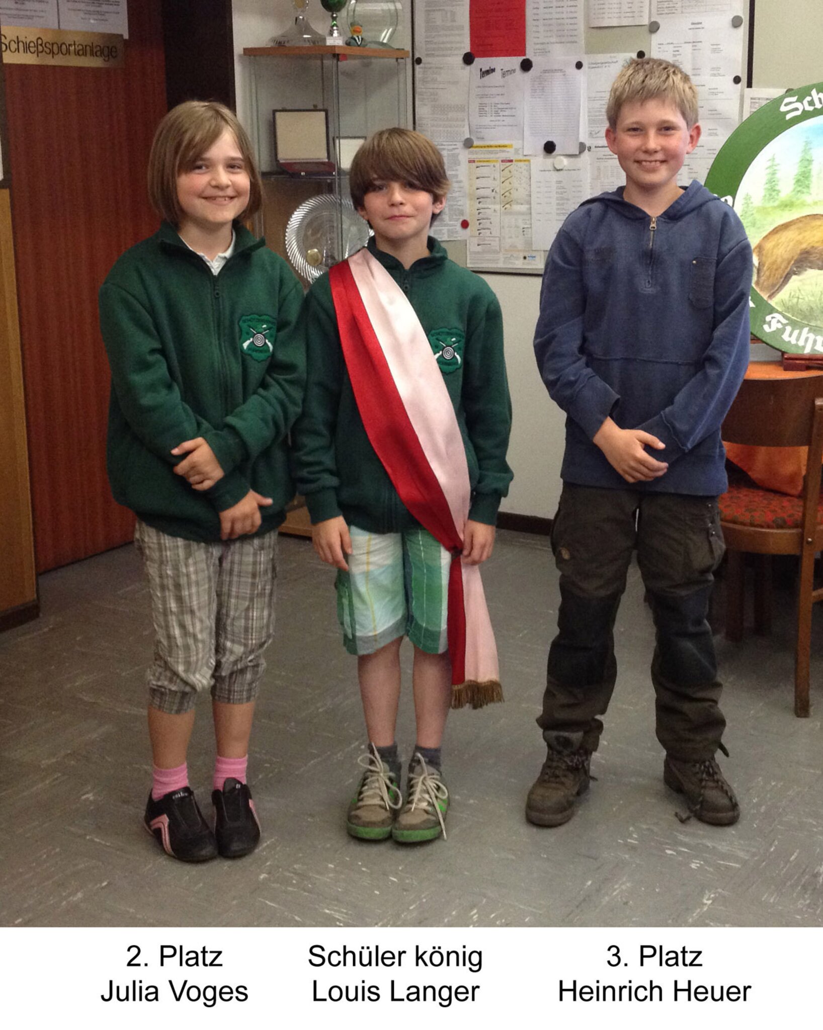 Majestäten 2012 in Fuhrberg: Königspaar Jennifer Buley und Tobi Grehl