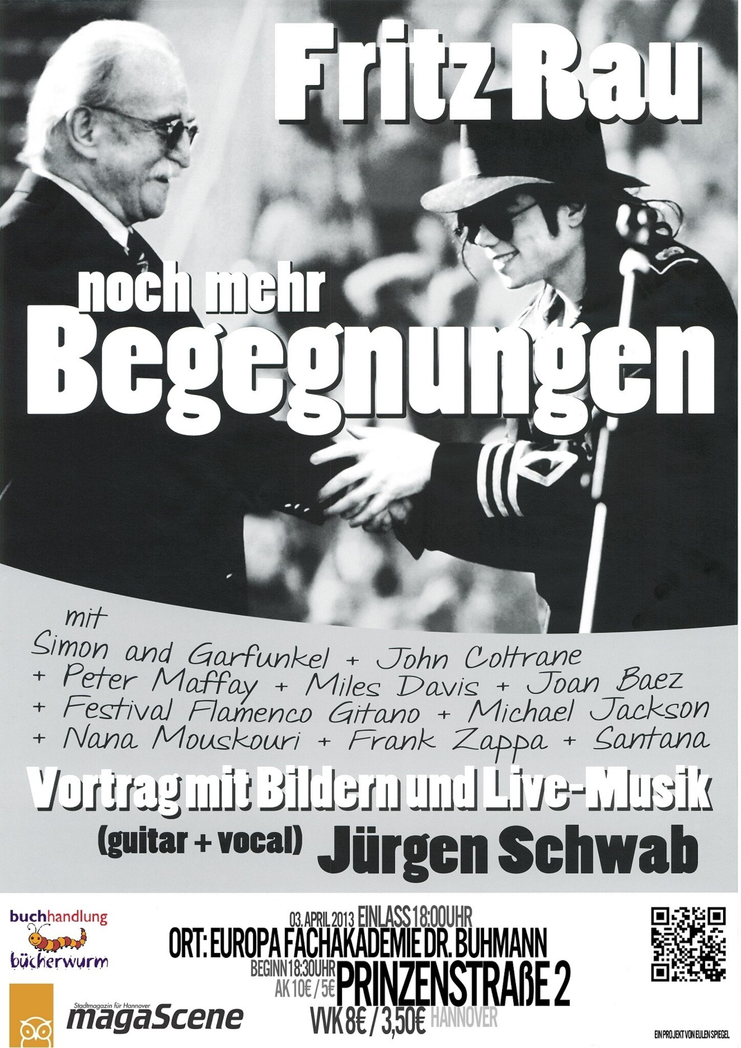 Konzertveranstalter Fritz Rau zu Gast in Hannover