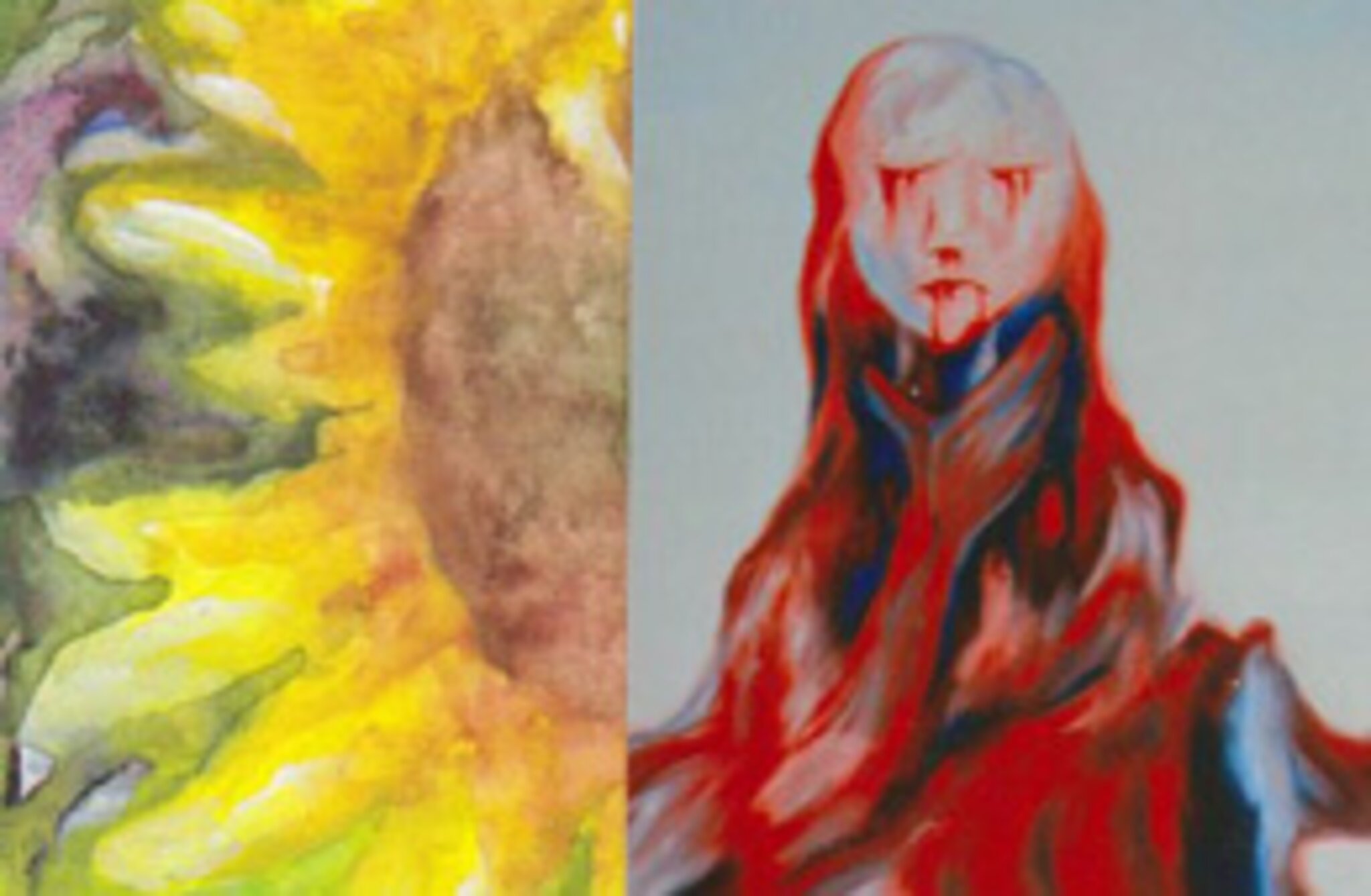 Flora und Trauma - Ausstellung des Malers Michael R. Dyroff