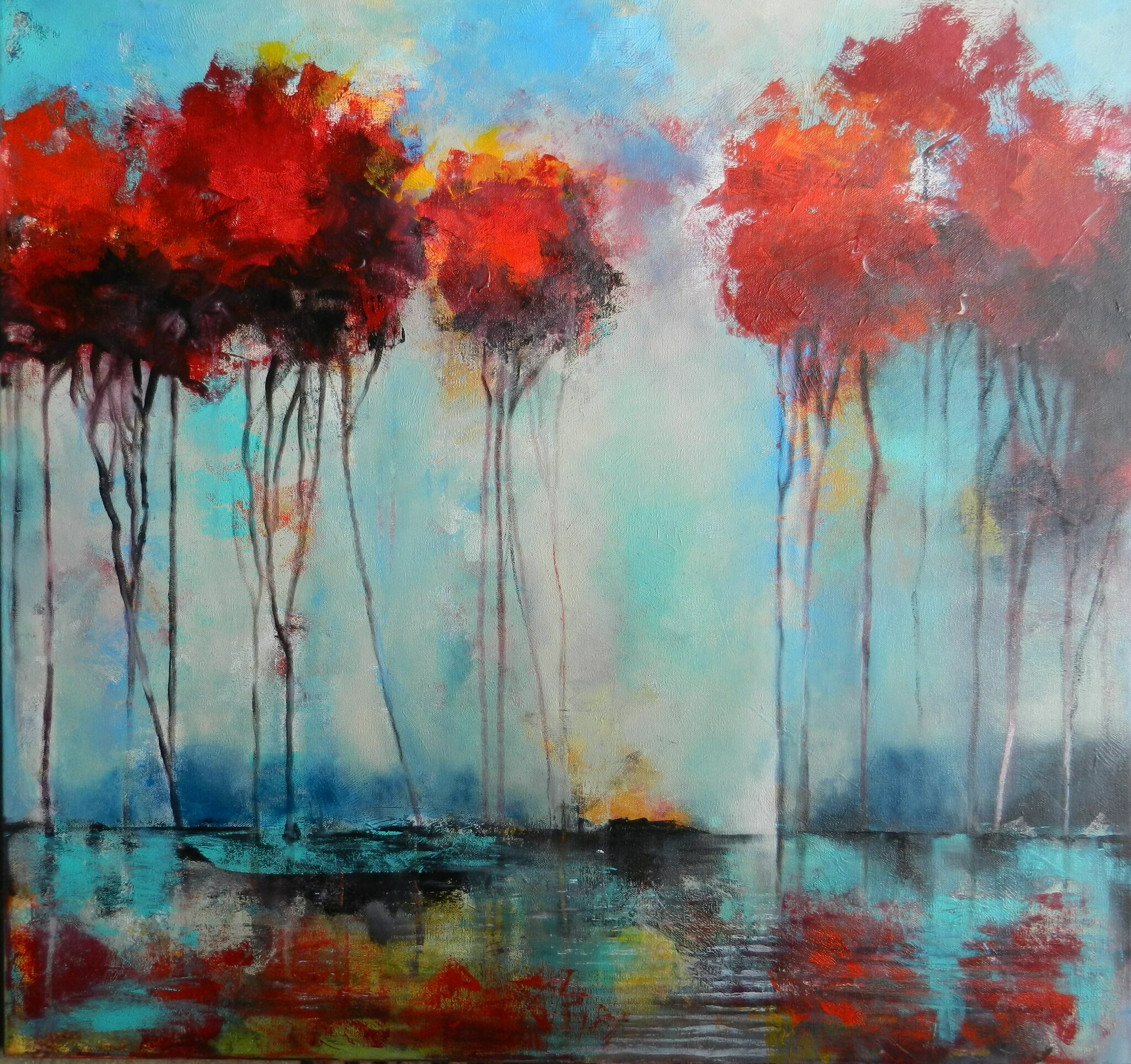 "Sommerbilder im Winter – Begegnungen" von Monika Kirsch