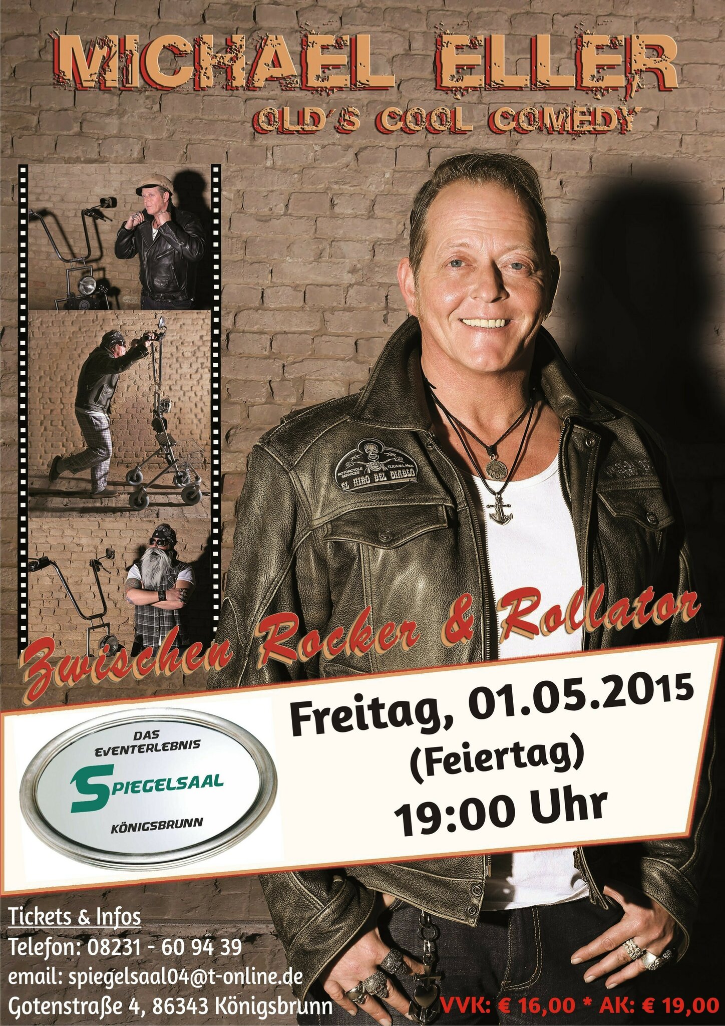 Kabarett - Michael Eller - Zwischen Rocker und Rollator