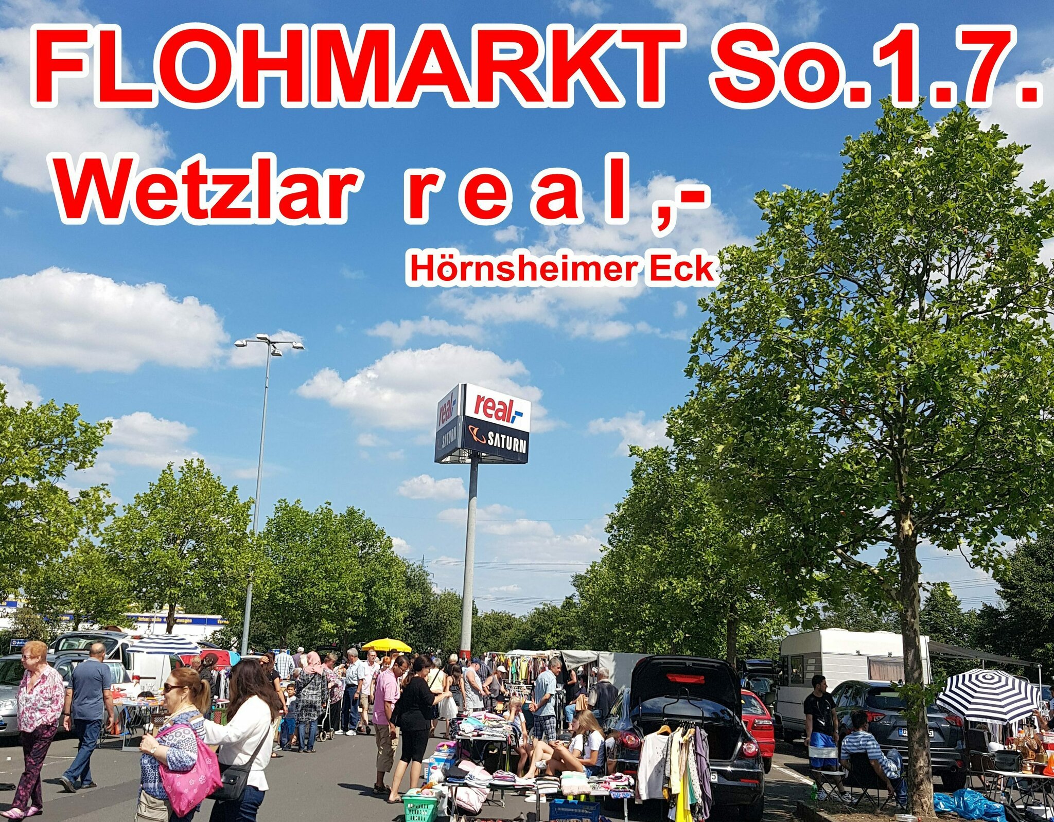 FLOHMARKT in Wetzlar am real,-