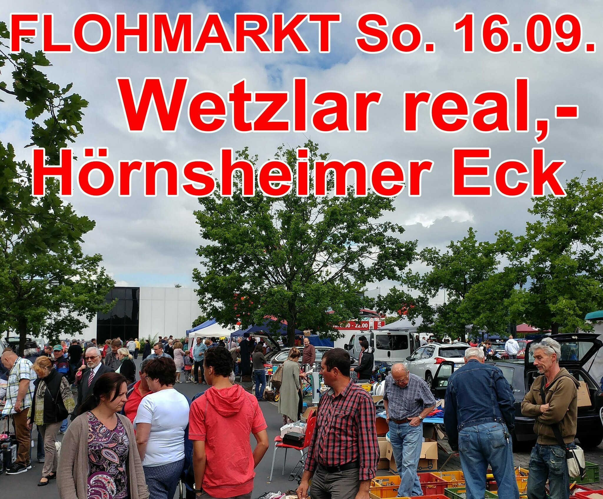 FLOHMARKT in Wetzlar am real,-