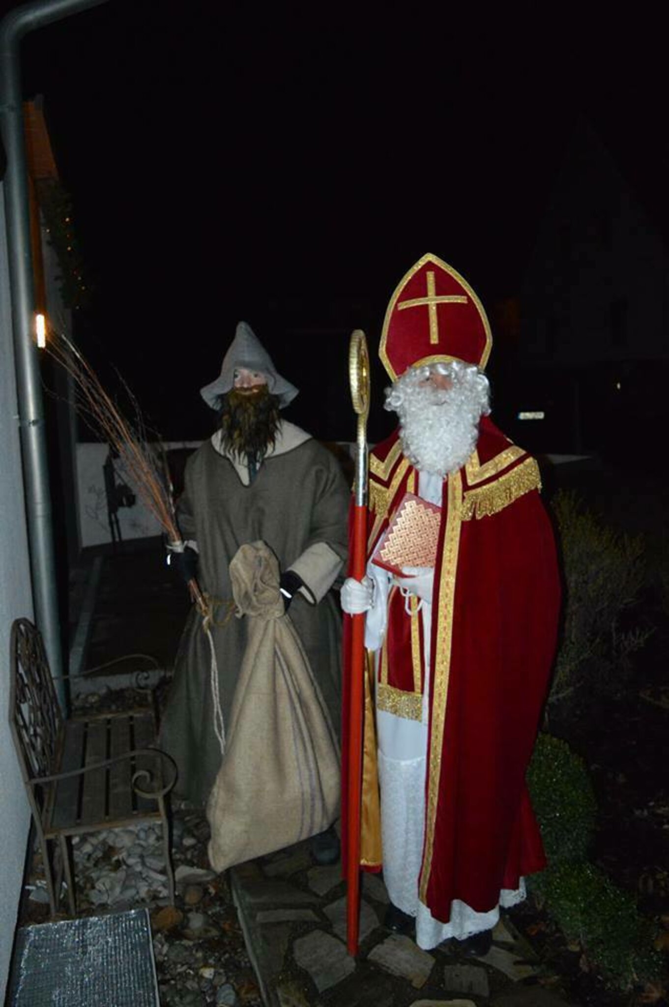 Besuch vom Nikolaus und Knecht Ruprecht