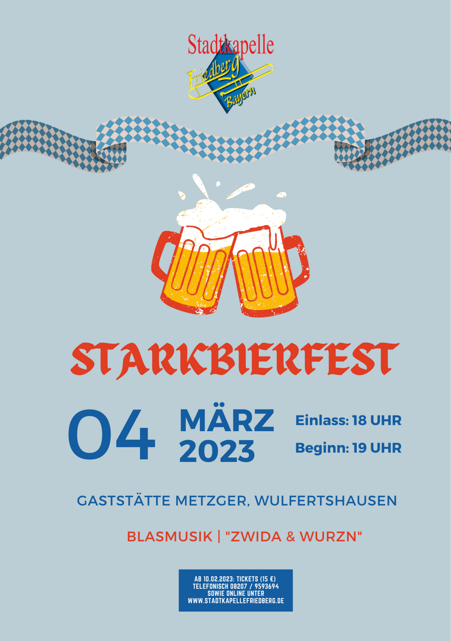 Starkbierfest der Stadtkapelle Friedberg