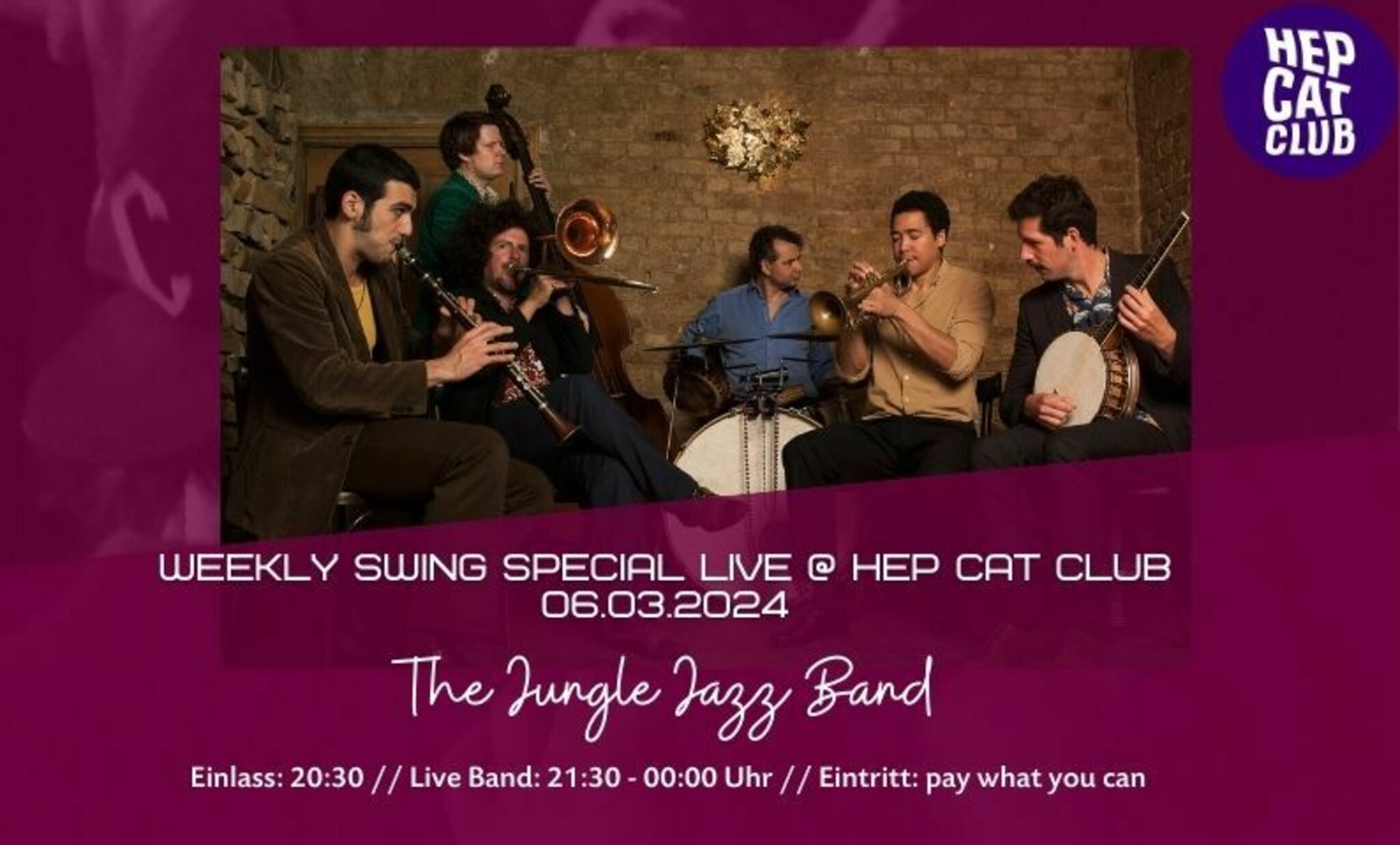 The Jungle Jazz Band live @ Weekly Swing
