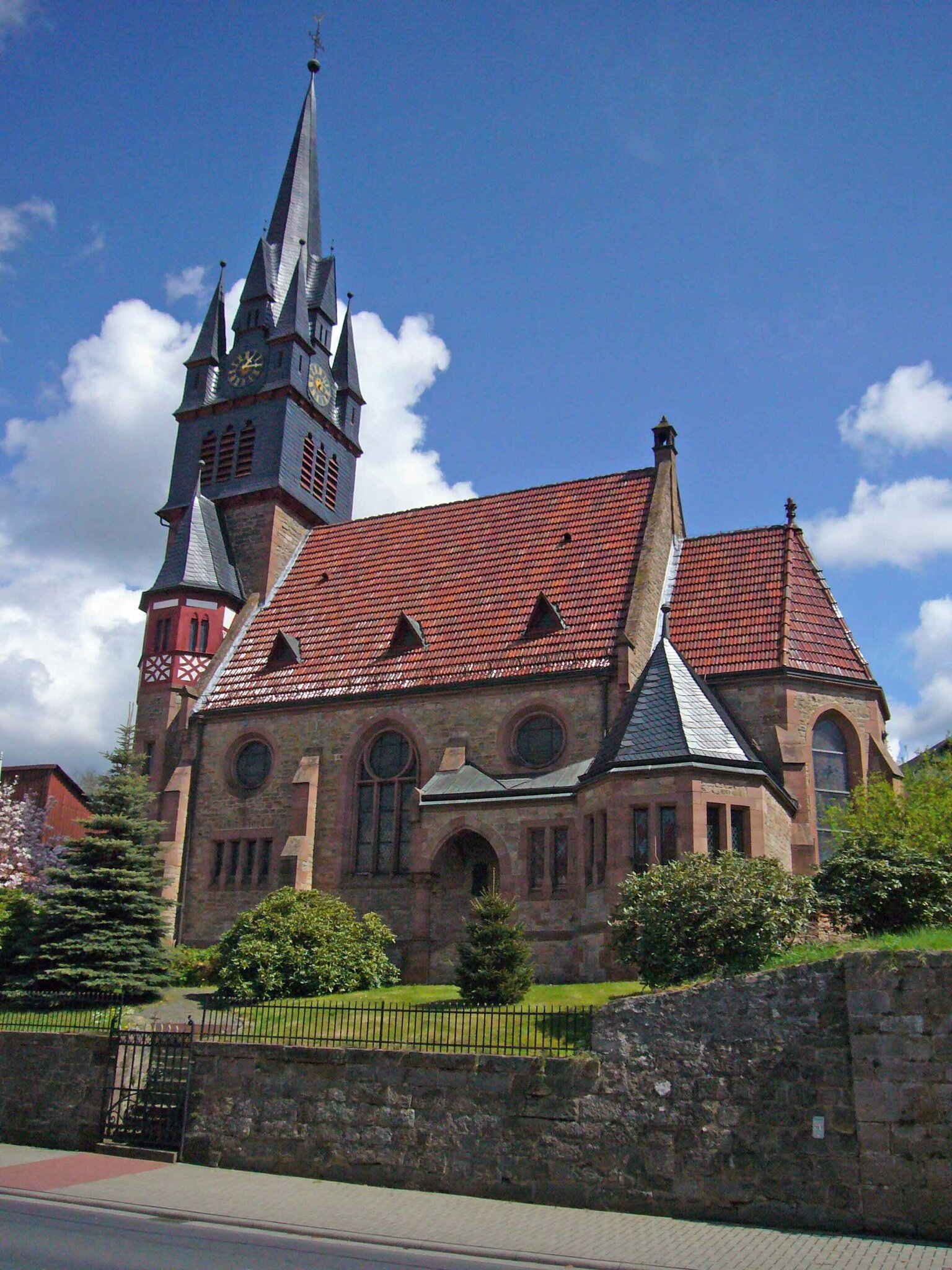 Kirche in Lehrbach bei Kirchhain, Hessen