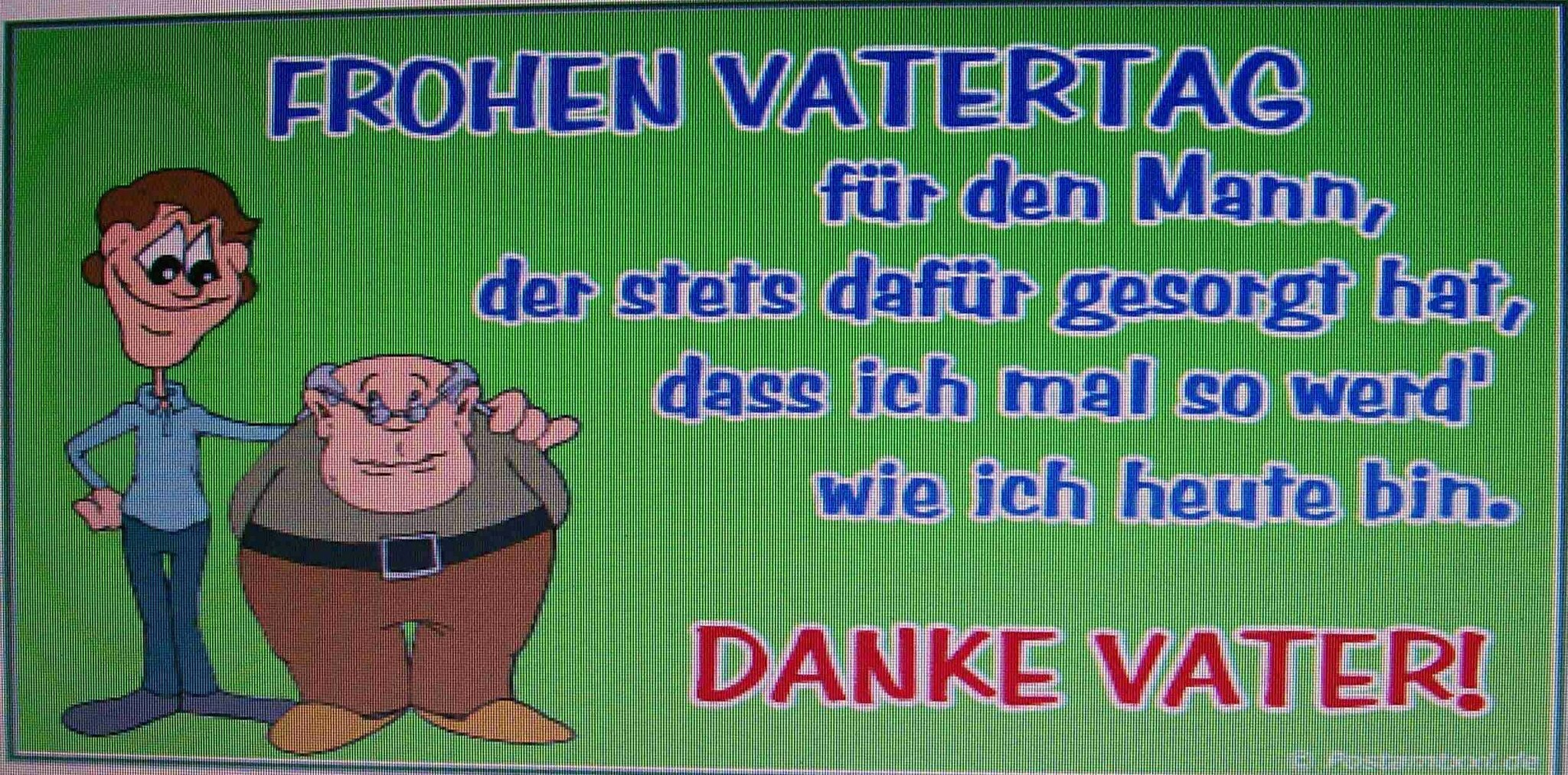 Allen Vätern einen schönen Vatertag