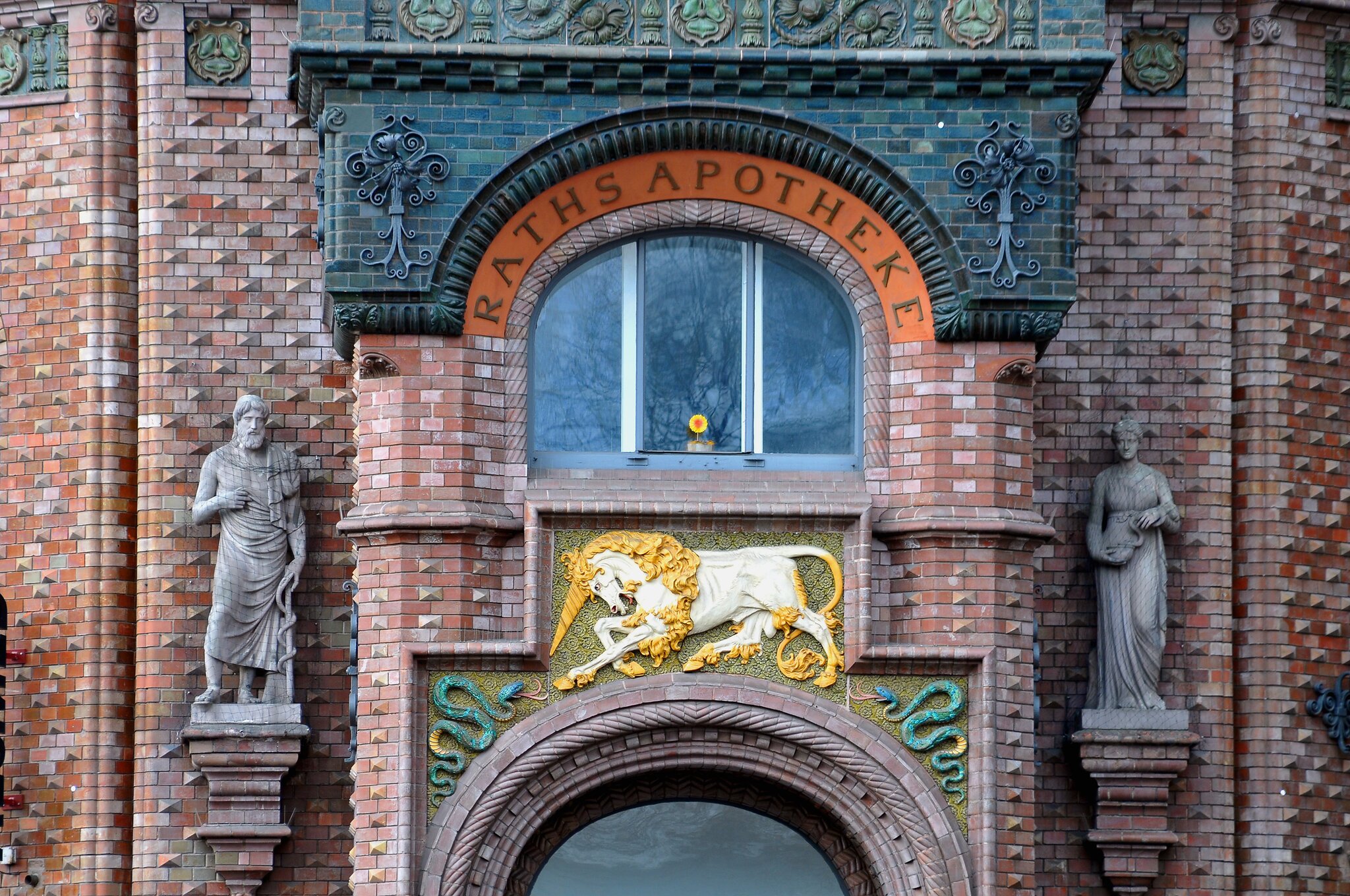 Raths-Apotheke Hannover, Karmarschstr. 44, 1890-1891 von Paul Rowald ...