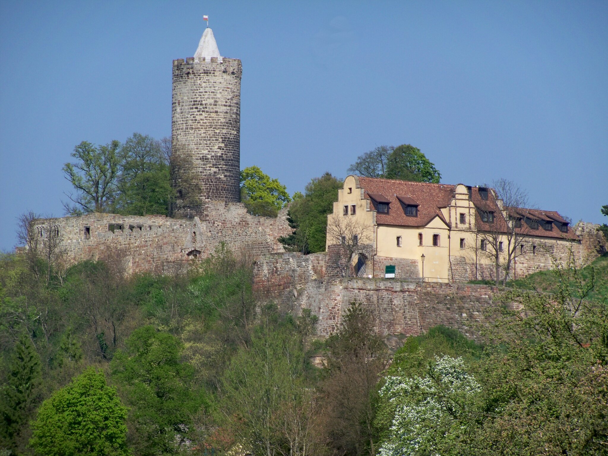 Naumburg - Burgruine Schönburg