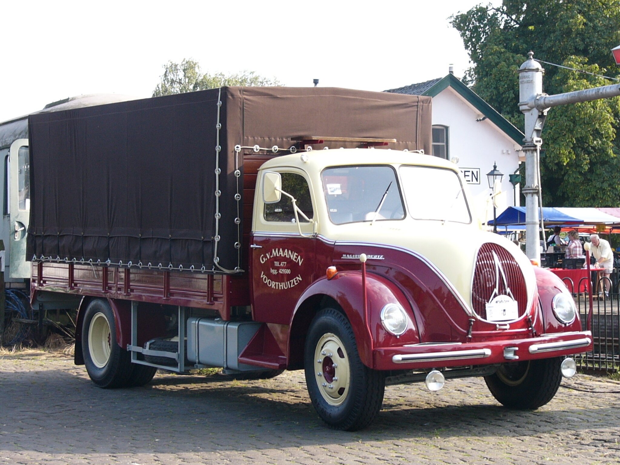 Alter LKW "Magirus Deutz