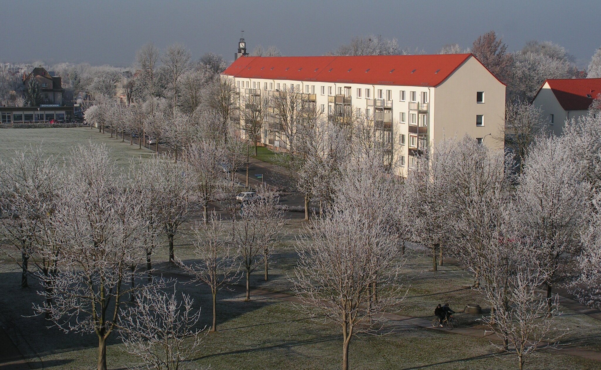 Stadt Lucka erwacht ...