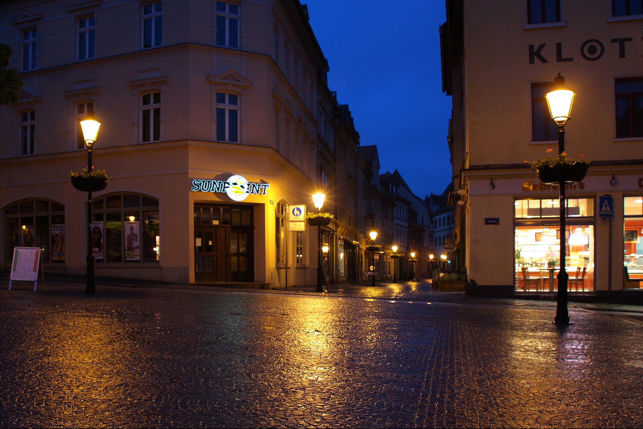 ,,Mein Naumburg,, Blick in die Herrenstraße am frühen Morgen